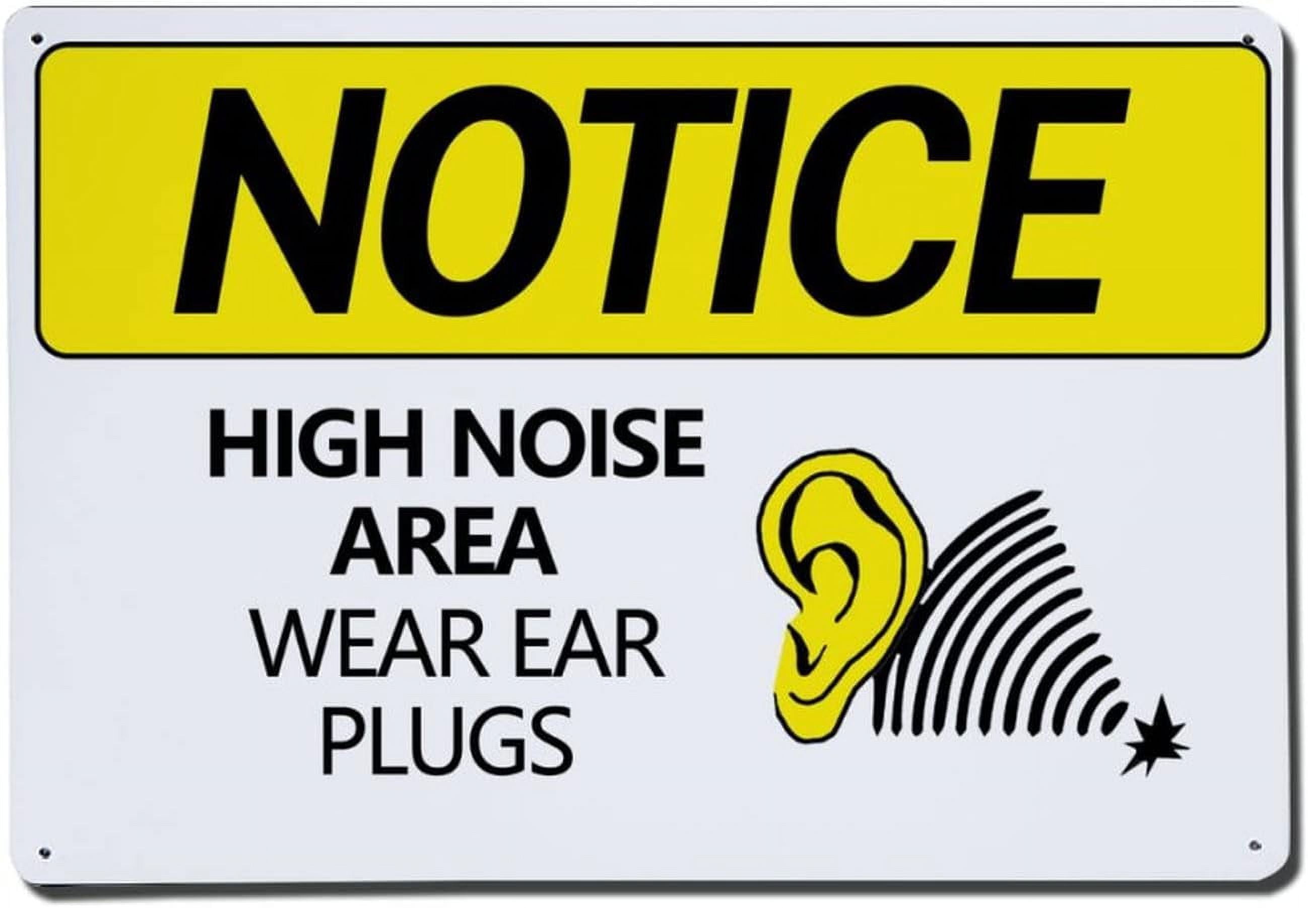 Notice Cleaning Area Metal Sign Vintage Warning Street Aluminum Metal ...