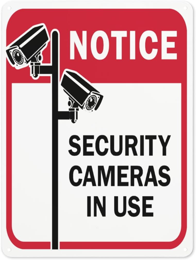 Notice Danger Safety sign,Security Dog on Premises, Do Not Exit Vehicle ...