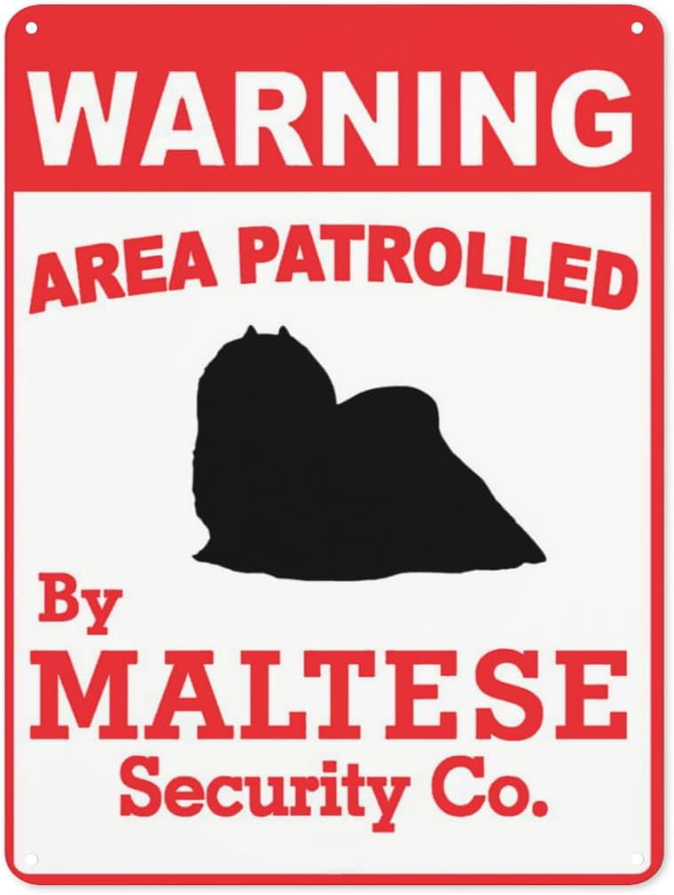 Notice Danger Safety sign,Warning Area Patrolled By Chihuahua Security ...