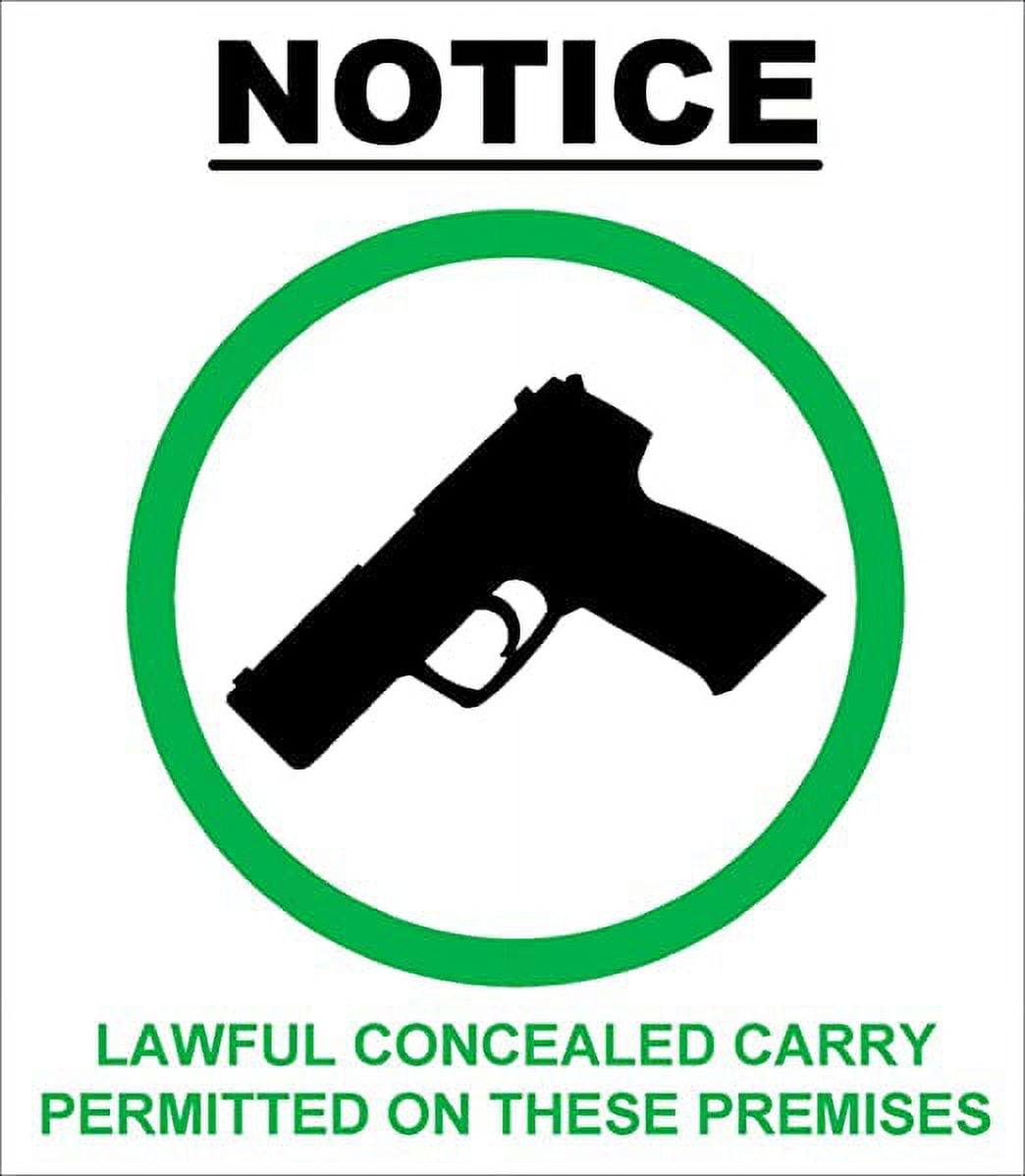 Conceal Carry Sticker
