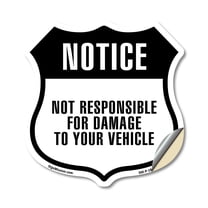 Letter I (2 Pack) 6 inch X 6 inch Shield Shaped Commercial Grade ...