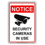 Assured Signs Smile You're on Camera Signs for Wall or Fence | Video ...