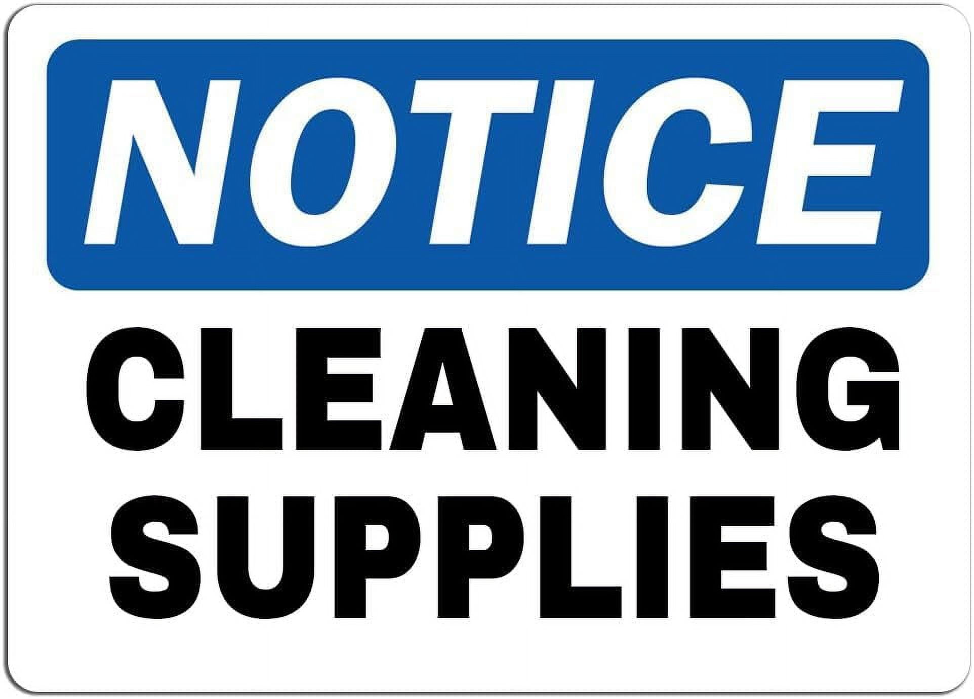 Notice Sign - No Soliciting Sign Aluminum Metal Sign 12 X 16 Inch Wall ...