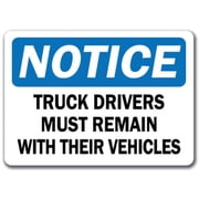 Trucks Ahead Sign