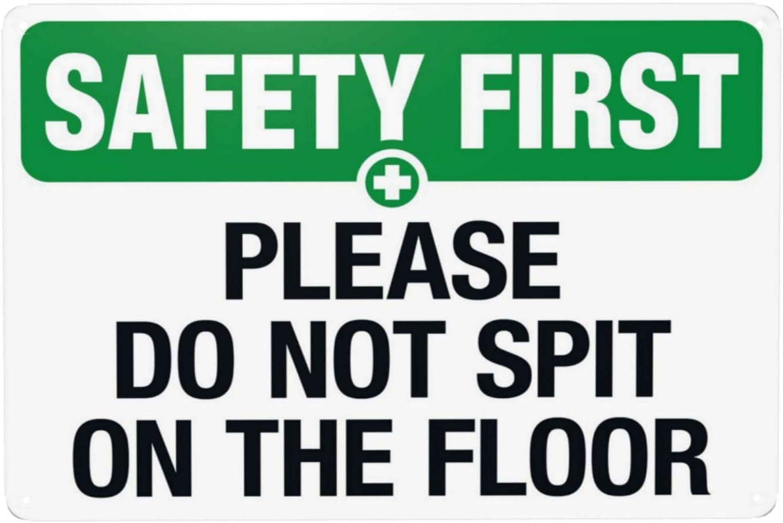 Notice Visitors Report To Field Office Metal Warning Sign, Business ...