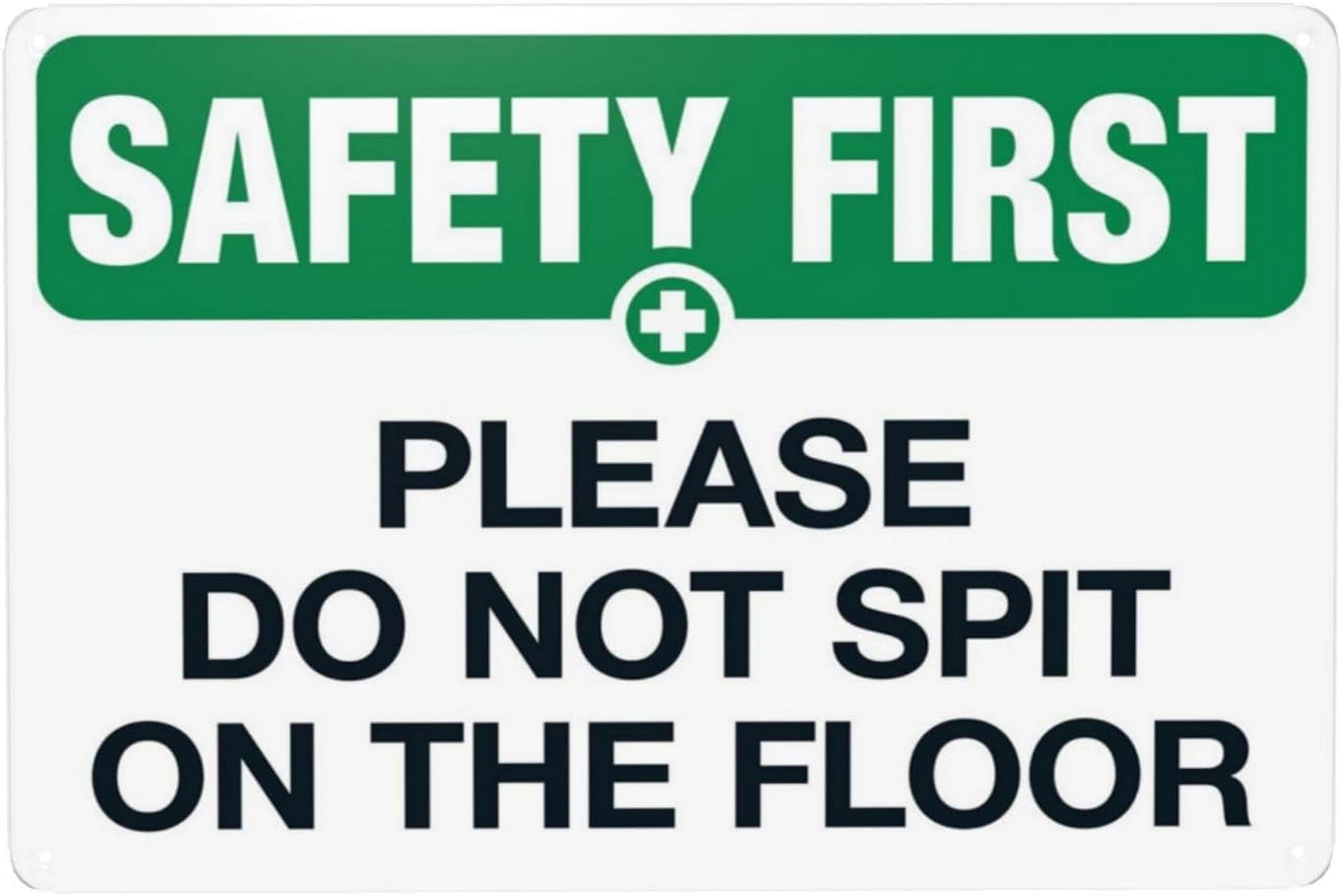 Notice Visitors Report To Field Office Metal Warning Sign, Business ...