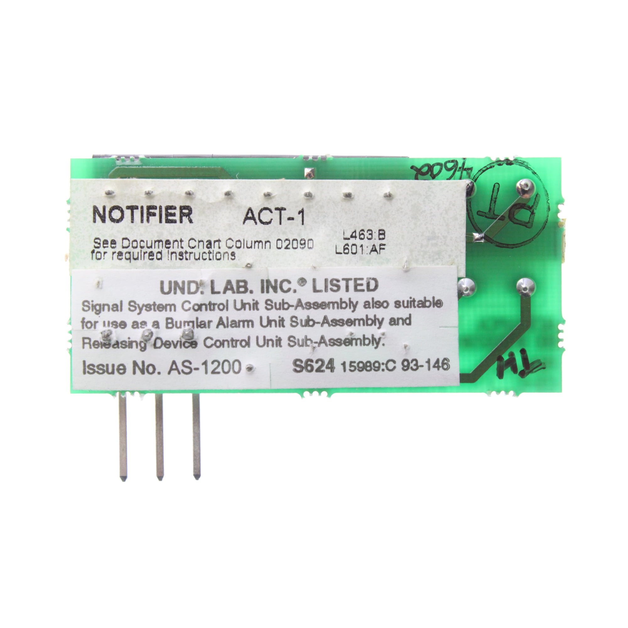 Notifier ACT-1 Audio Coupling Transformer Module Accessory - Walmart.com