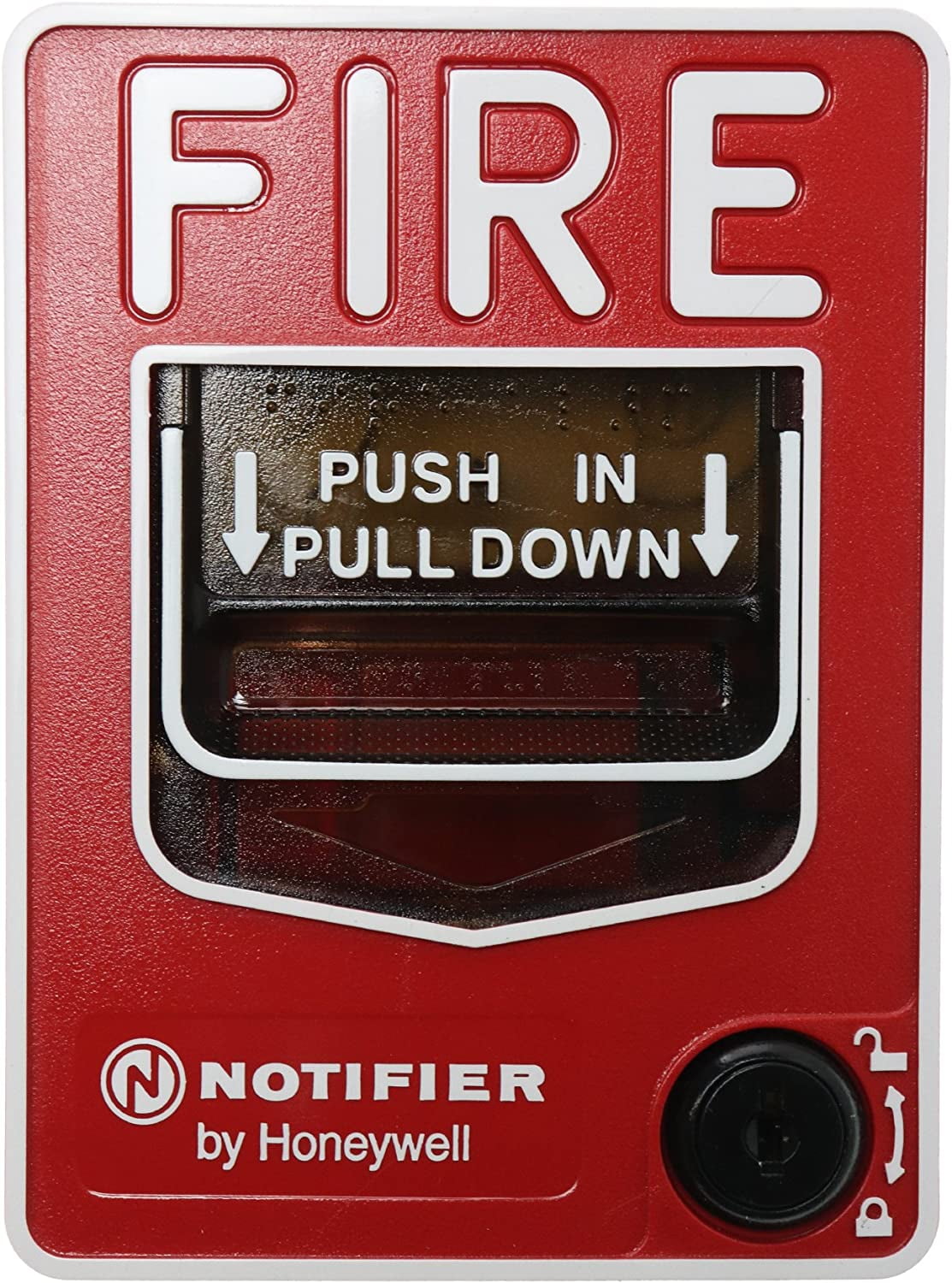 Notifier Nbg-12Lx Fire Alarm Addressable Pull Station Key Lock - Walmart.com