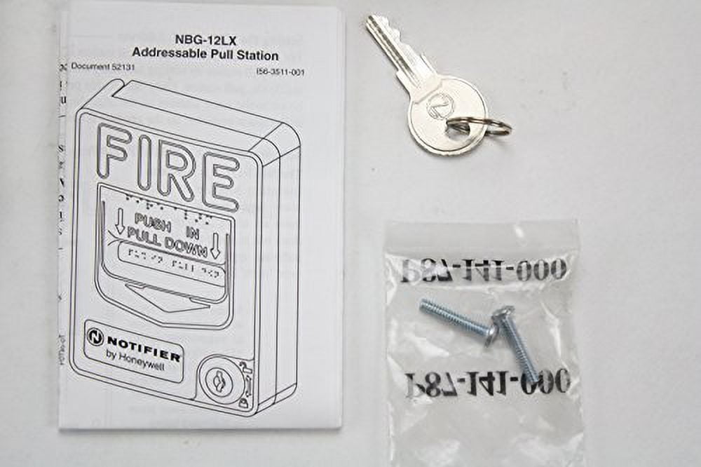 Nbg12Lx Fire Alarm Addressable Pull Station Key Lock - Walmart.com