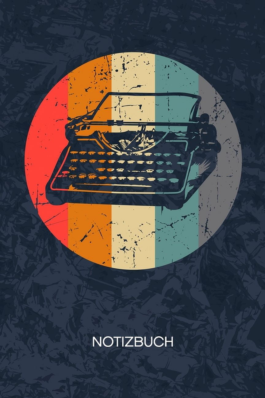 Notizbuch : A5 Kariert - 70er Liebhaber Heft - Retro Notizheft 120 ...