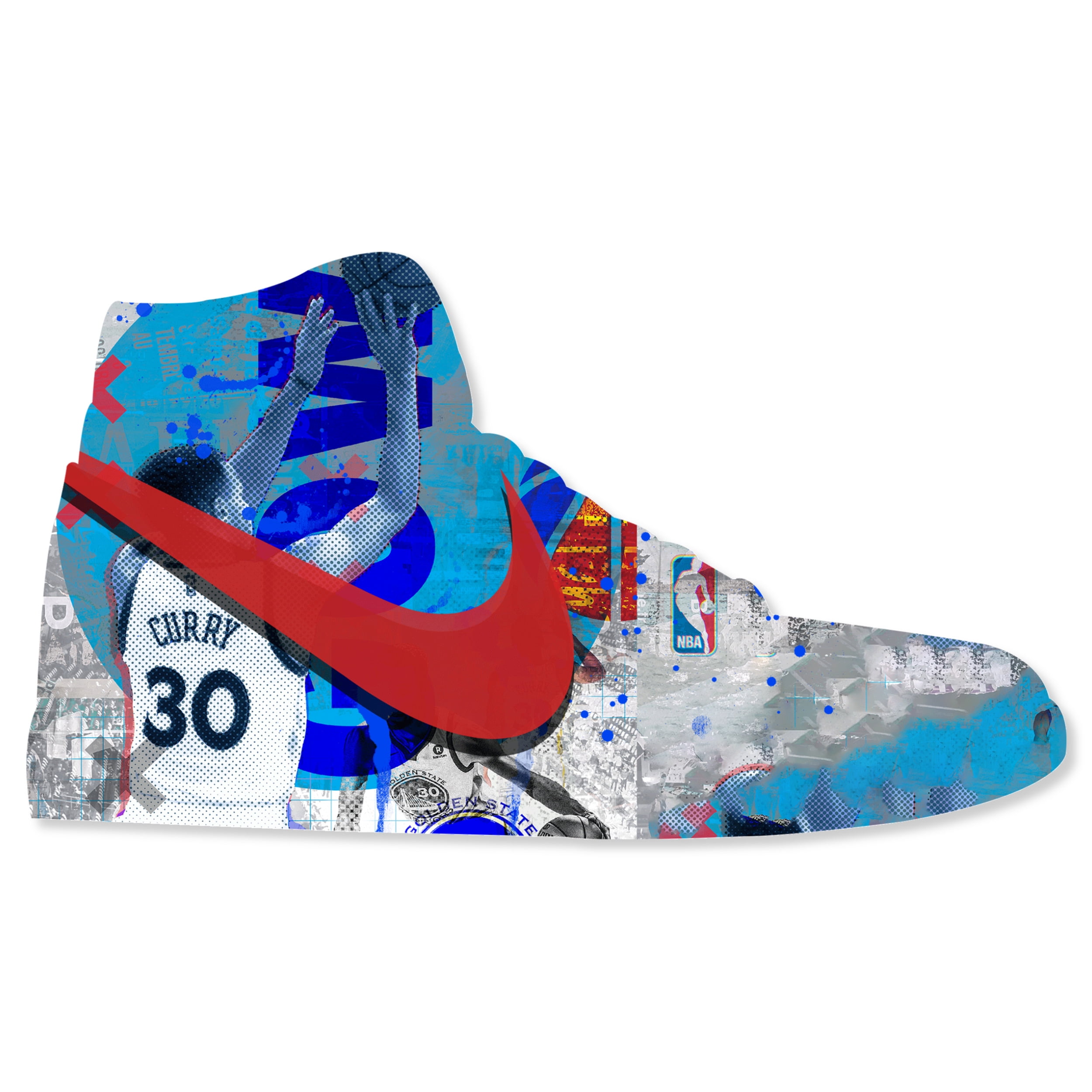 Notoriart The Winner Sneaker Shape Acrylic Wall Art Die-Cut, 19" x 10.5 ...