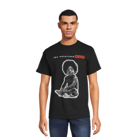 Notorious B.I.G. Men's Biggie Graphic Tee, Sizes S-3XL - Walmart.com