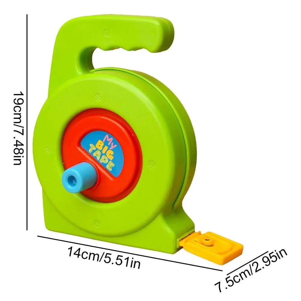 Multi-Functional Retractable Toy Tape Measure for Early Learning Fun ...