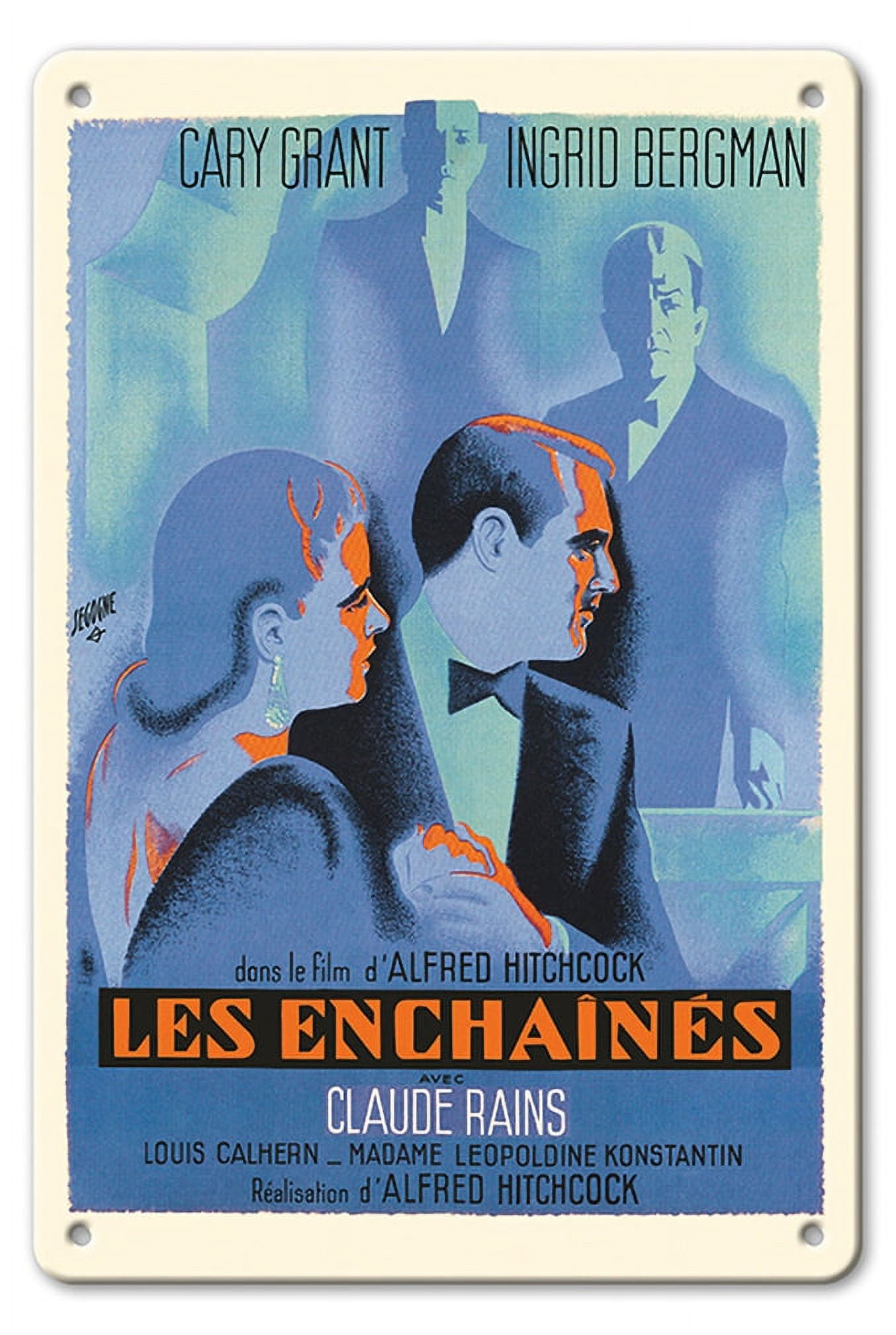Notorious (Les Enchainés) - Starring Cary Grant & Ingrid Bergman ...