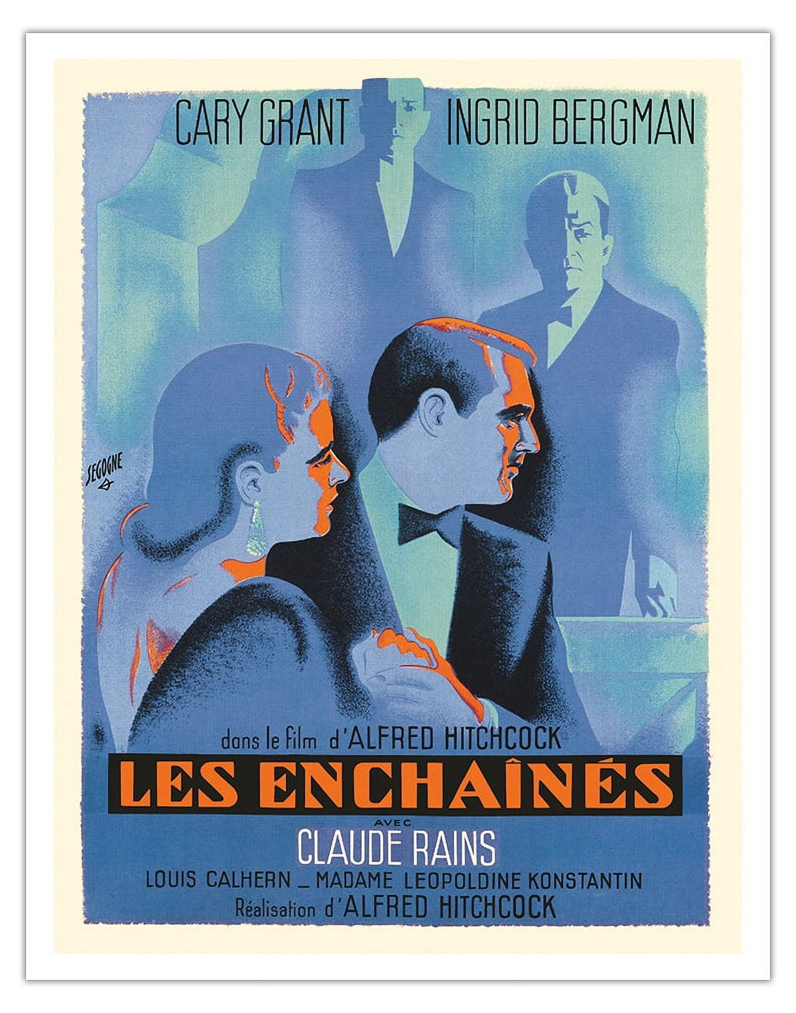Notorious (Les Enchainés) - Starring Cary Grant & Ingrid Bergman ...