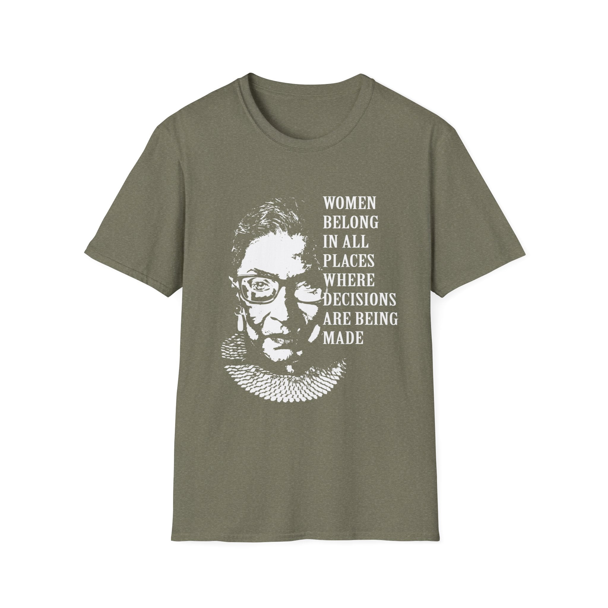 Notorious RBG Women Belong In All Places Feminist Clothing Feminism ...