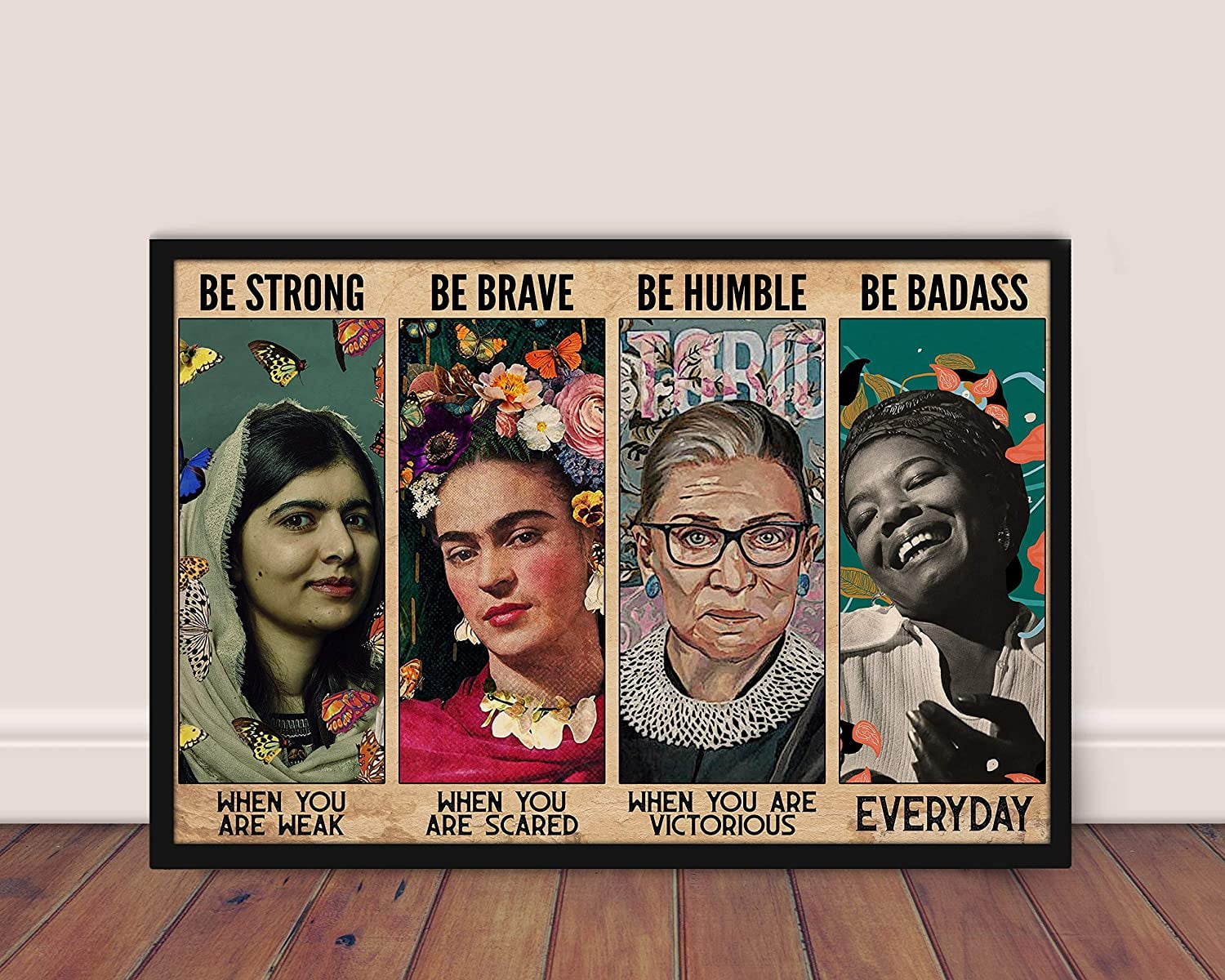 Notorious Rbg Be Strong When You Are Weak Poster Women'S Rights Ruth ...