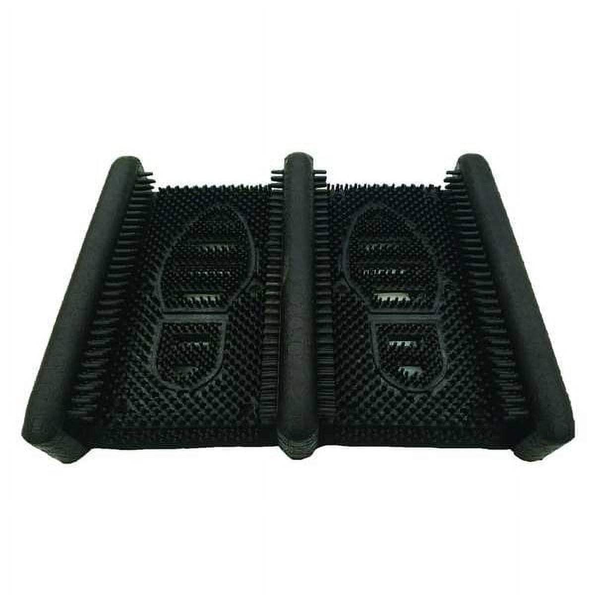 Notrax Boot Brush, Black, 12 in W, 15 in L, Nylon 352S1215BL - Walmart.com