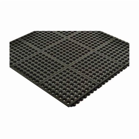 Notrax Interlock Drainage Mat,Black,3 ft.x3 ft. 550S0033BL - Walmart.com