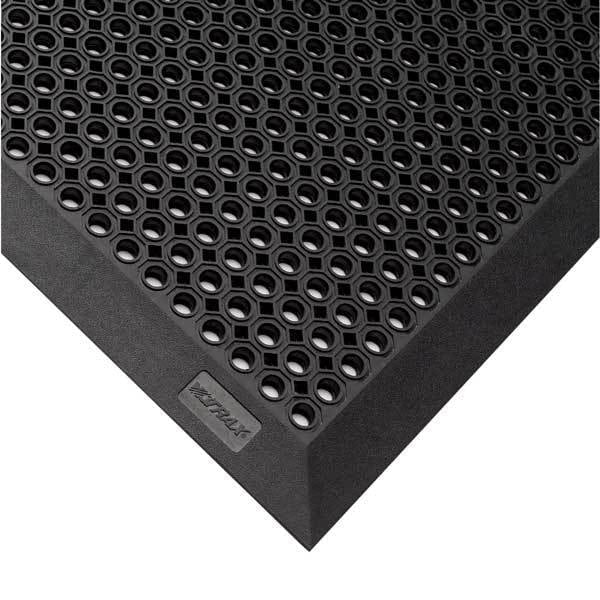 Notrax Rubber Entrance Mat,Black,4ft. x 6ft. 599S0046BL - Walmart.com