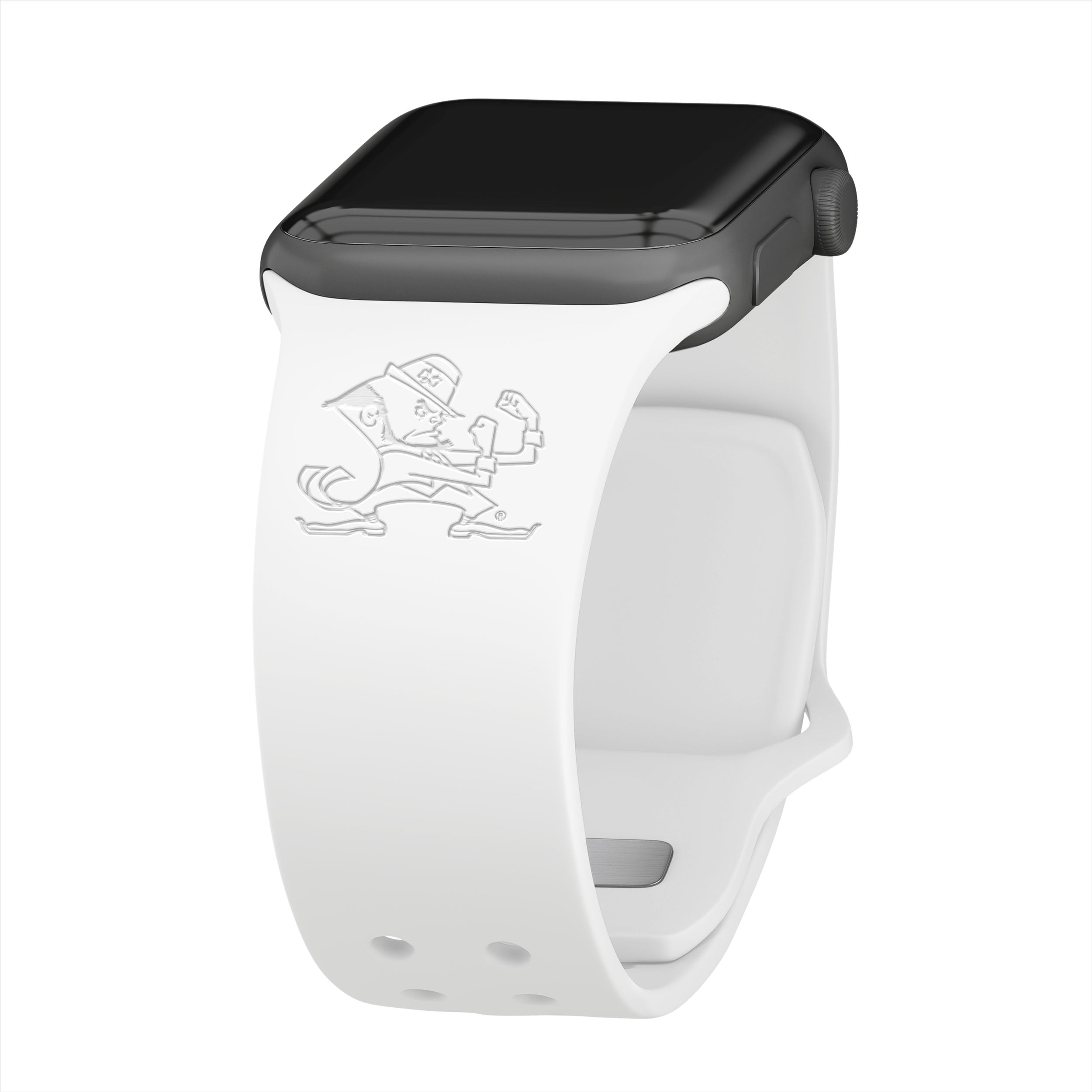 Notre Dame Engraved Silicone Unisex Watch Band for Apple Watch - 38/40 ...