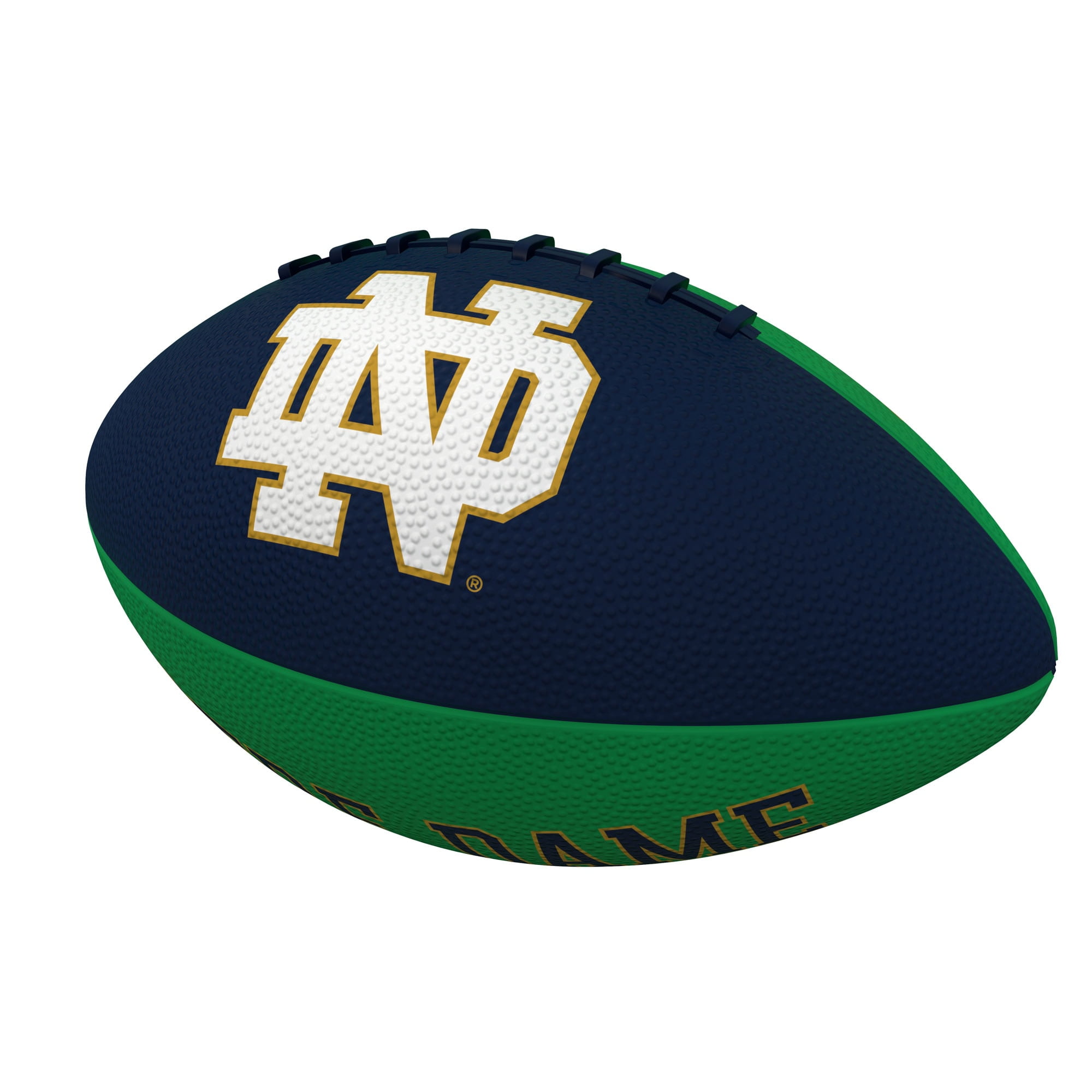 Logo Brands Notre Dame Fighting Irish University Junior Football with Pinwheel Logo - Walmart.com
