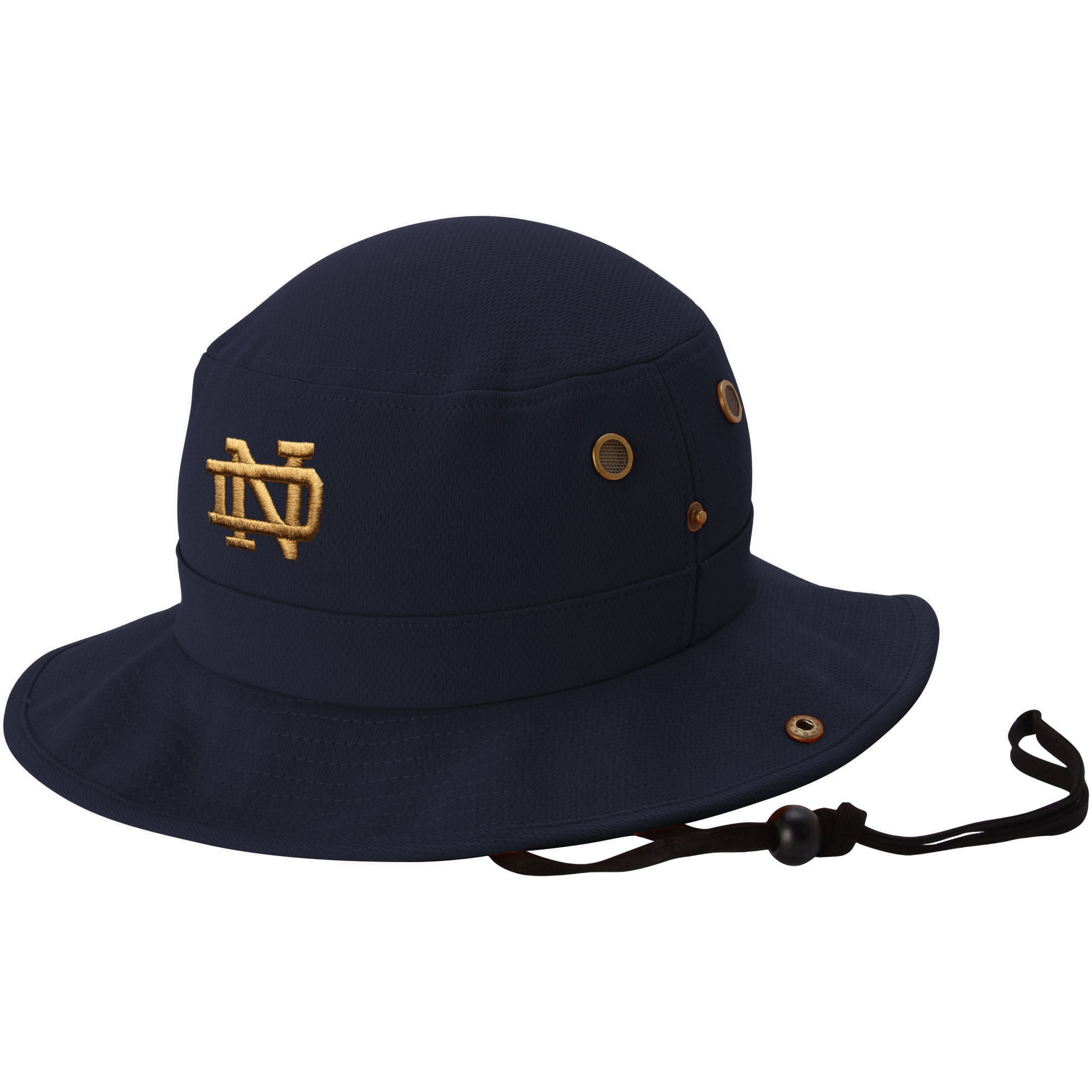 Notre Dame Fighting Irish Top of the World Angler Bucket Hat - Navy ...