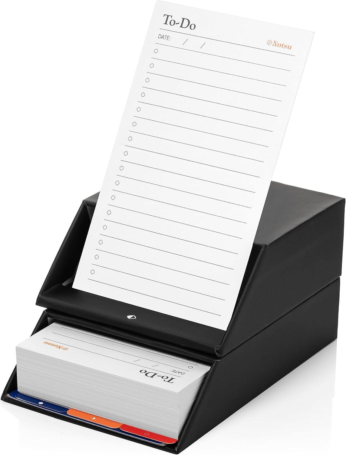 Notsu Centre Rise To Do List Card Box Set | 50 Foldable To-Do Vertical ...