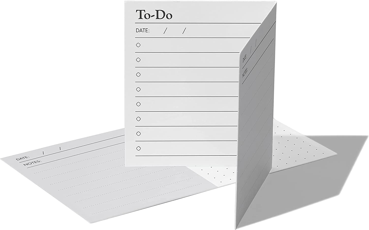 Notsu To Do List Foldable Scored Index Cards 3x5 (Pack of 50 ...