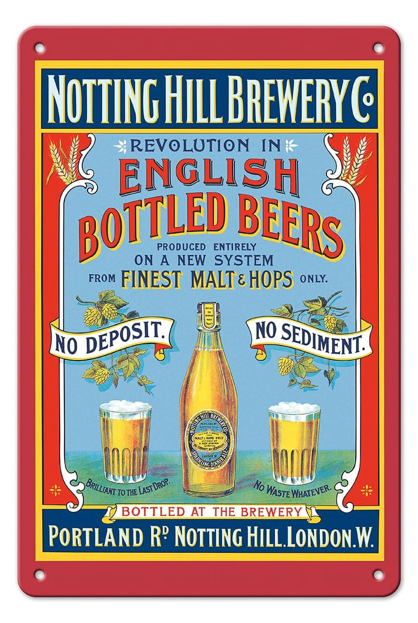 Notting Hill Brewery London - English Bottled Beers - Vintage ...
