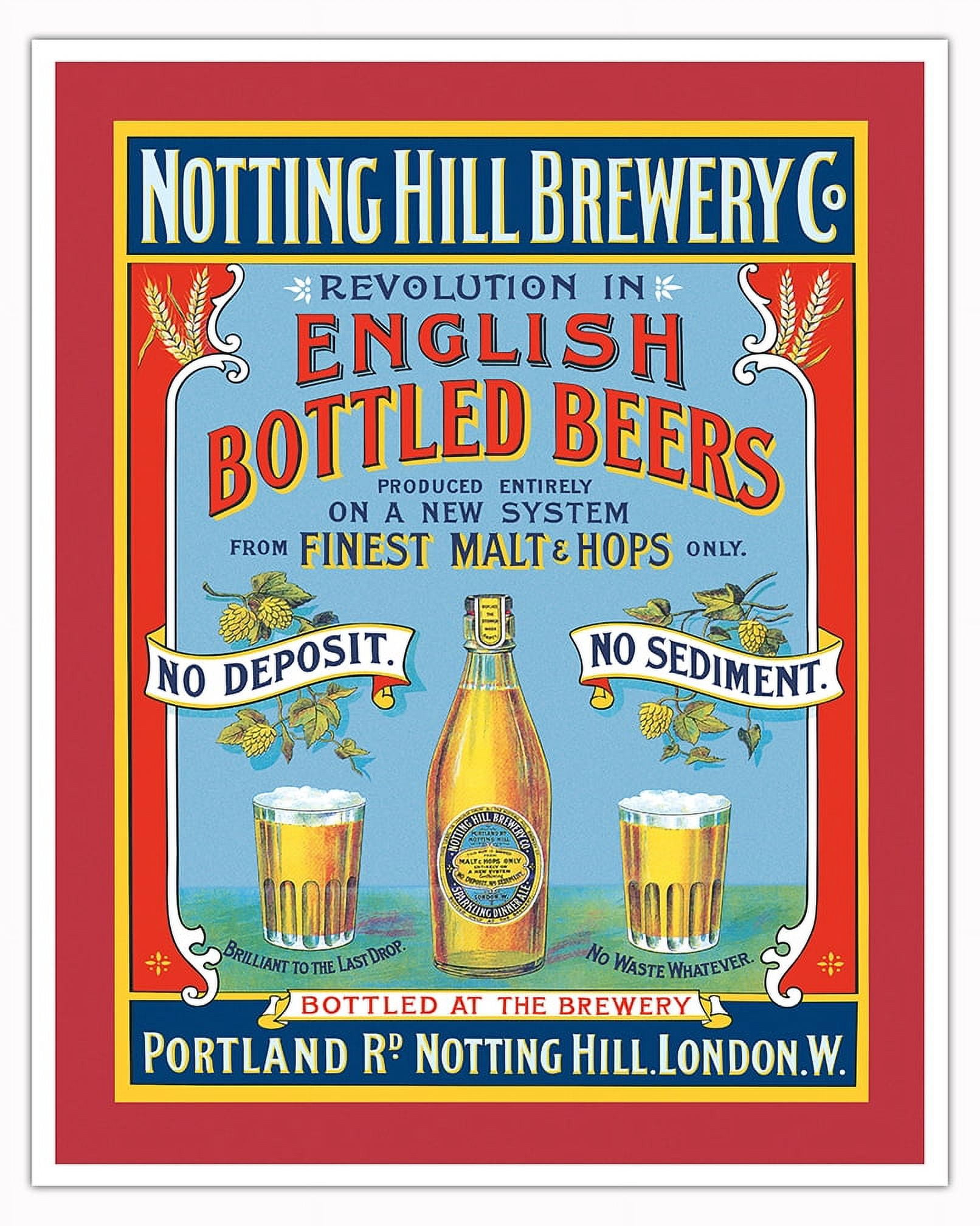 Notting Hill Brewery London - English Bottled Beers - Vintage ...