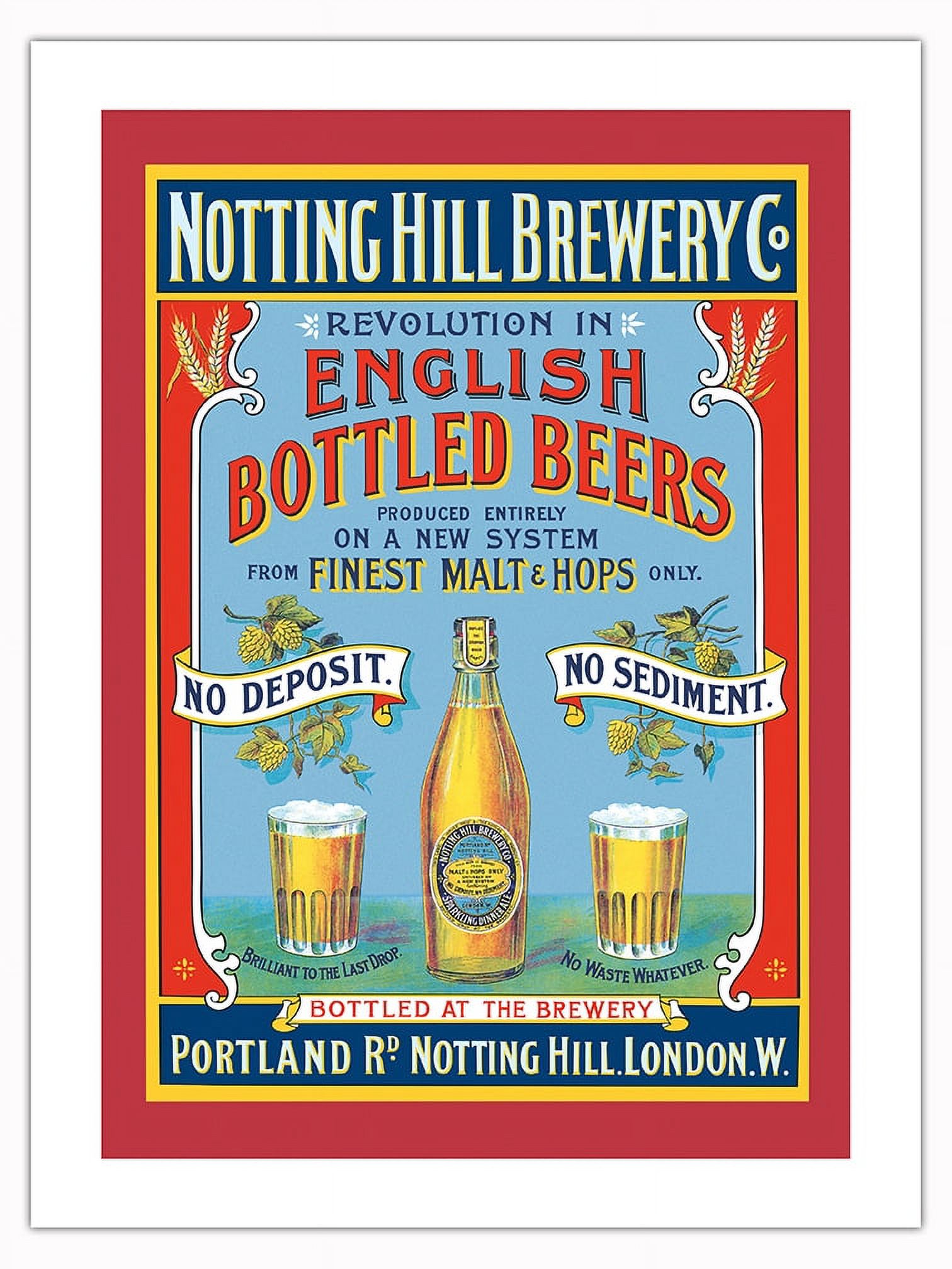 Notting Hill Brewery London - English Bottled Beers - Vintage ...