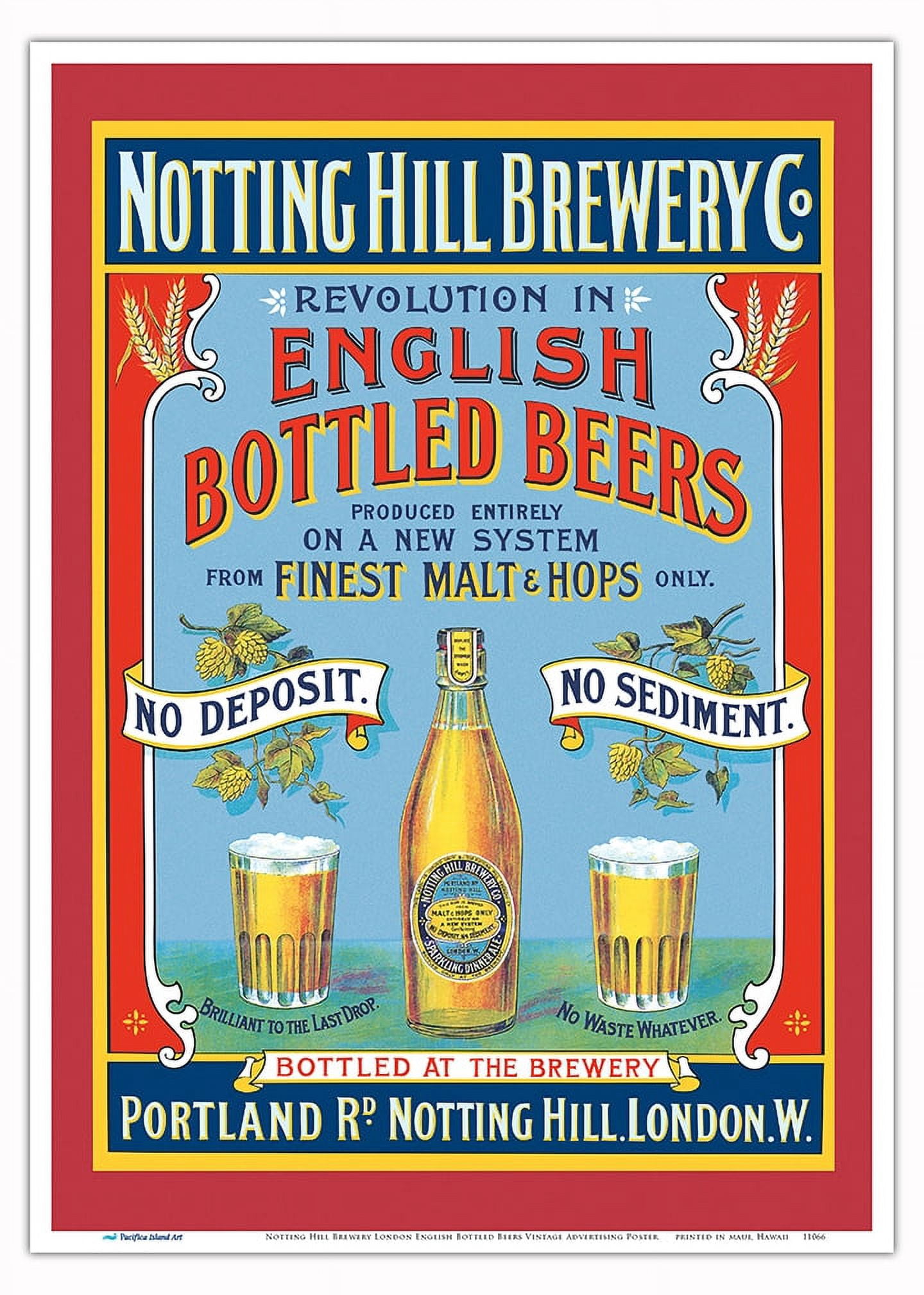 Notting Hill Brewery London - English Bottled Beers - Vintage ...