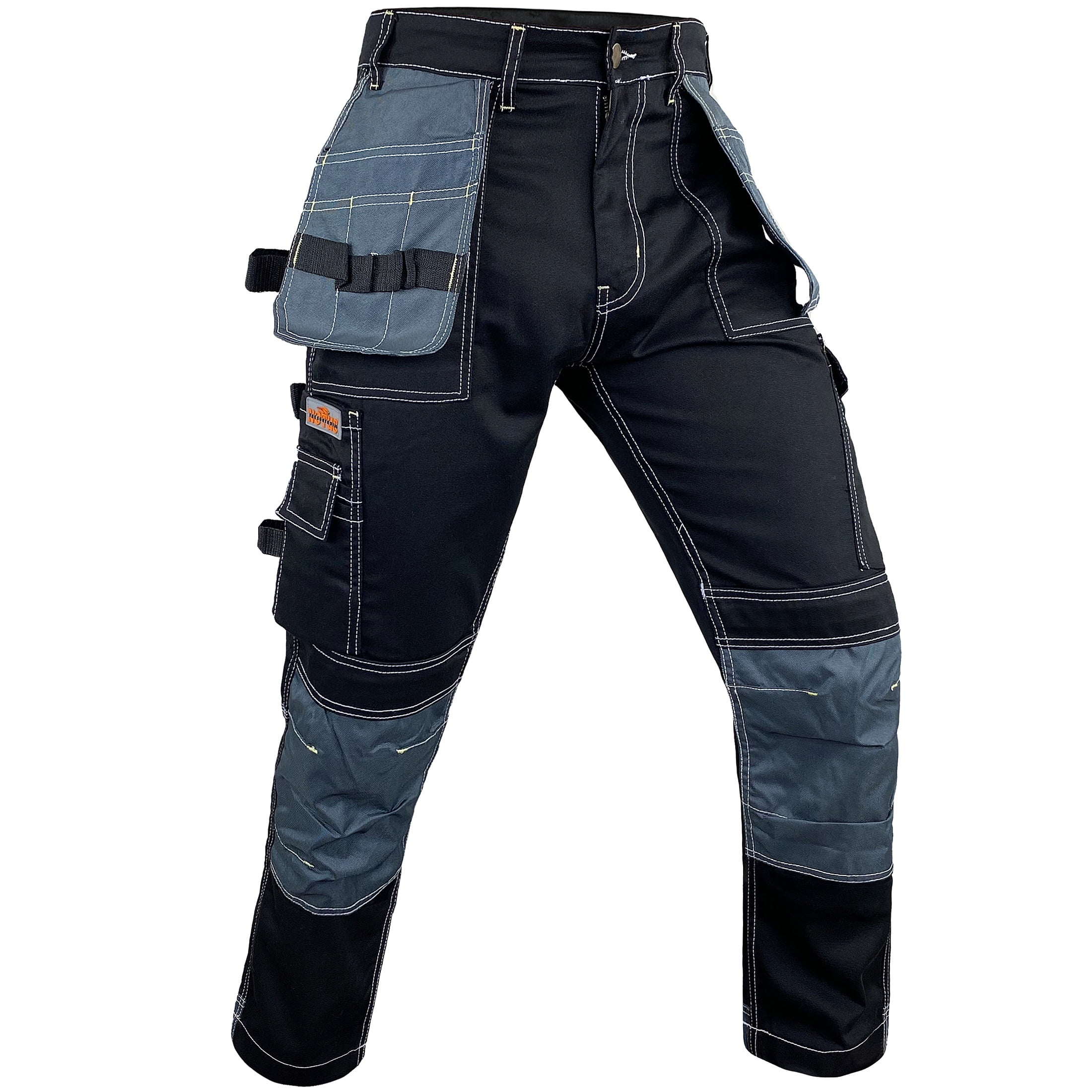 Notus Men’s Construction Tactical Carpenter Multi-Pockets Cordura Knee ...