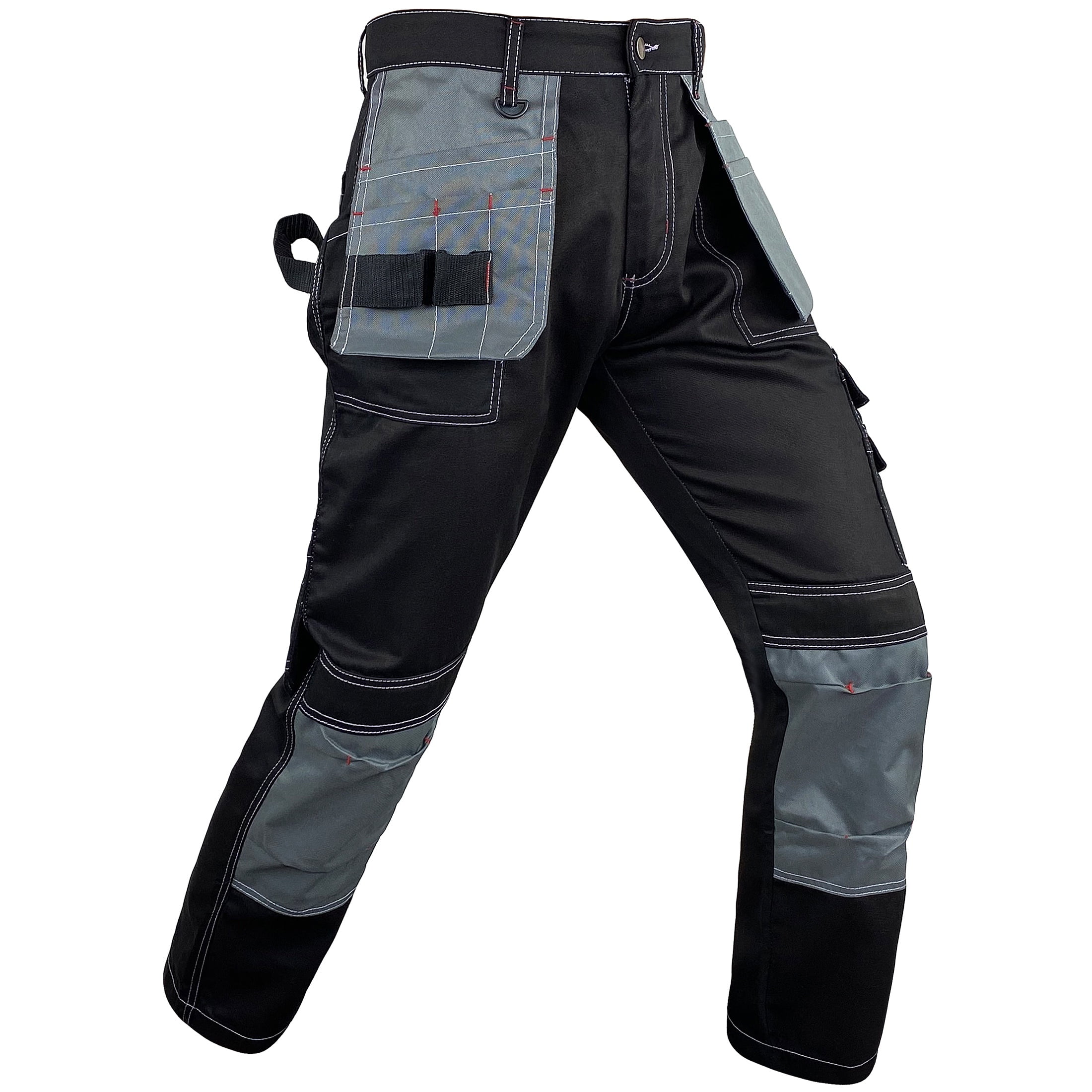 Notus Men's Work Utility & Safety Pants Reinforced Cordura Knee ...