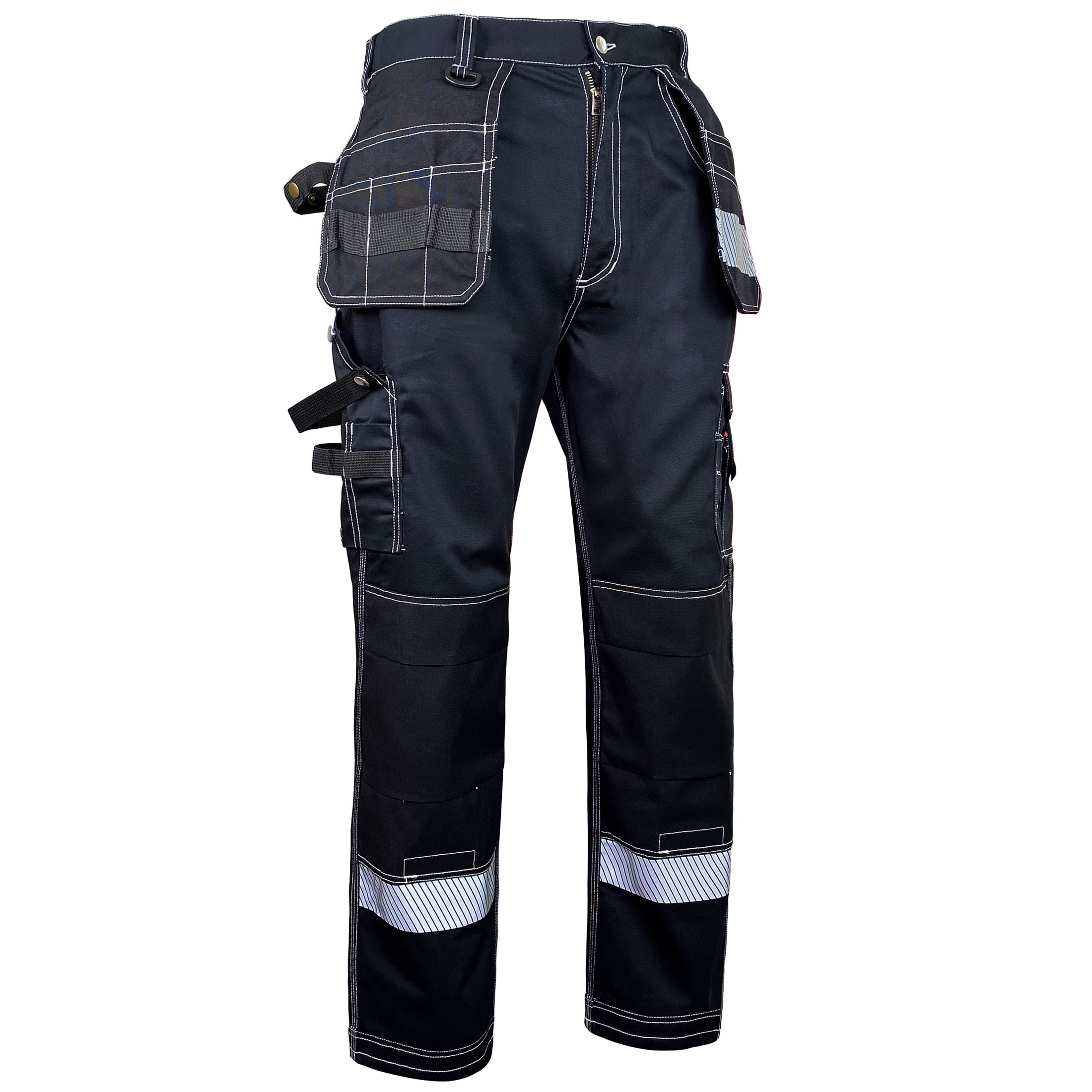Notus Men's Work Utility & Safety Pants Reinforced Cordura Knee ...