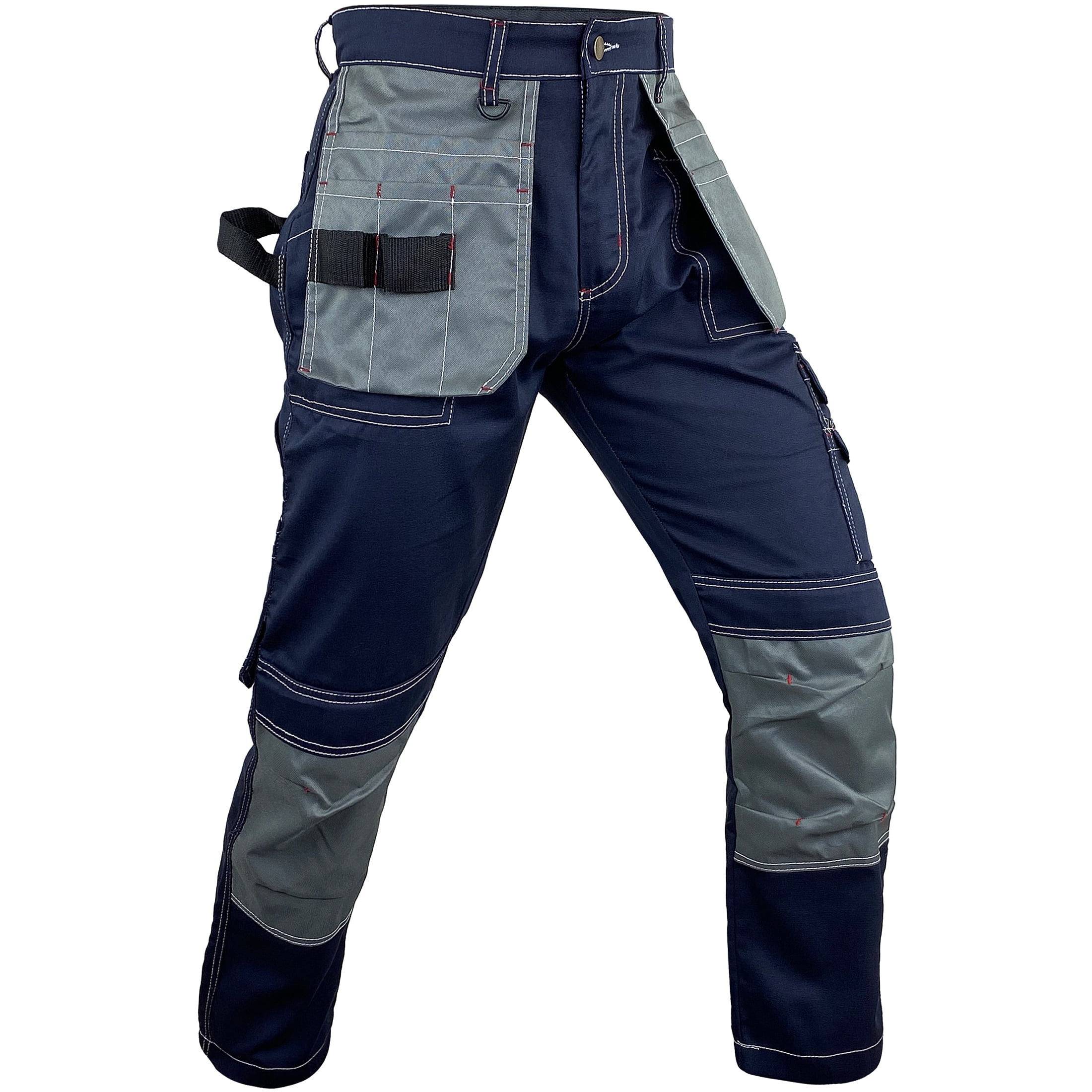 Notus Men's Work Utility & Safety Pants Reinforced Cordura Knee ...