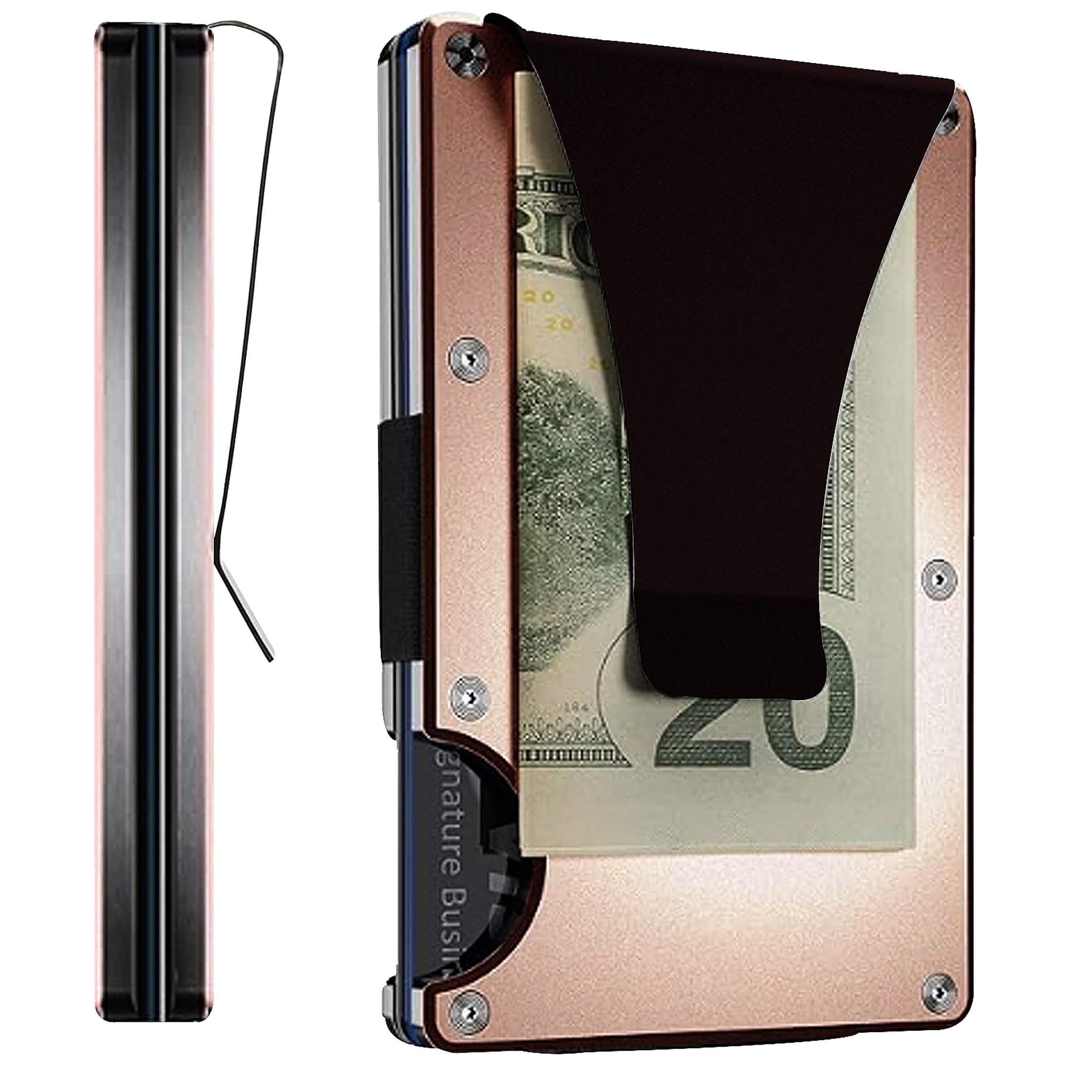 Notus Metal Wallet for Men Aluminum Credit Card Holde Minimalist Slim ...