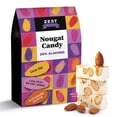 Nougat Candy by Zest BCF26 Delites, 25% Almonds Torrone Italian Candy ...