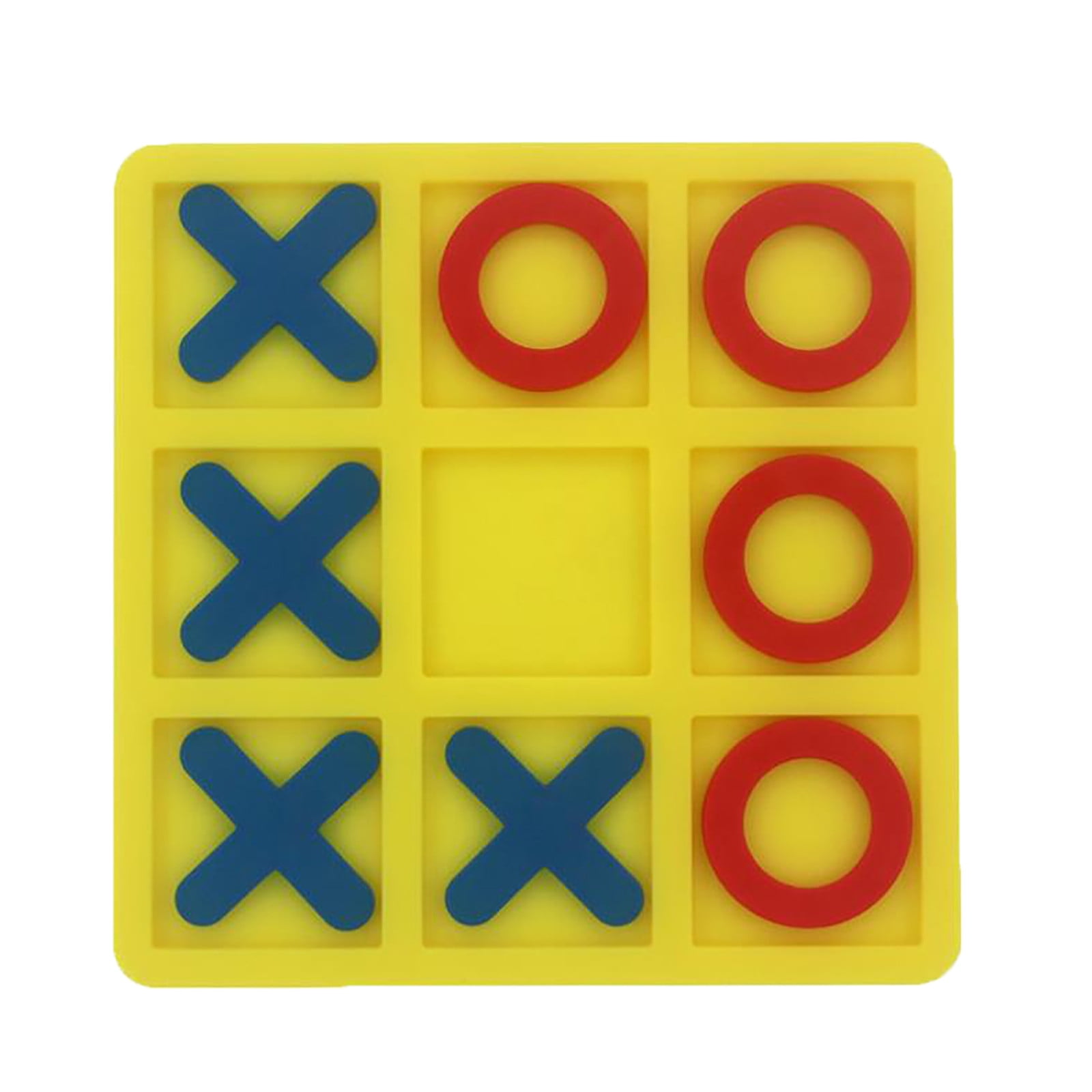 Noughts And Crosses Game, Kids Board Game, Educational Tic-Tac-Toe Toy ...