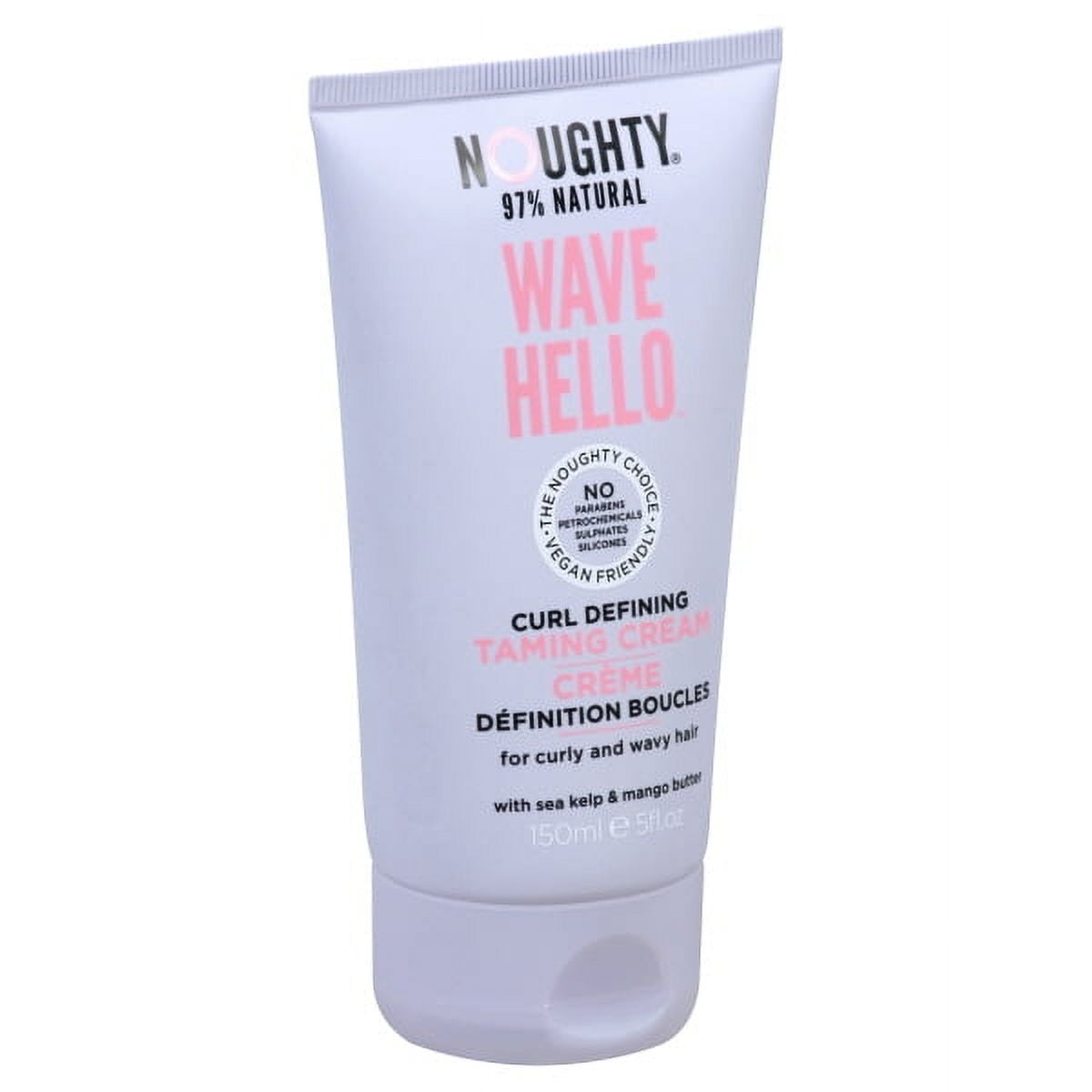Noughty 97% Natural Wave Hello Curl Taming Cream, Vitamin Rich ...