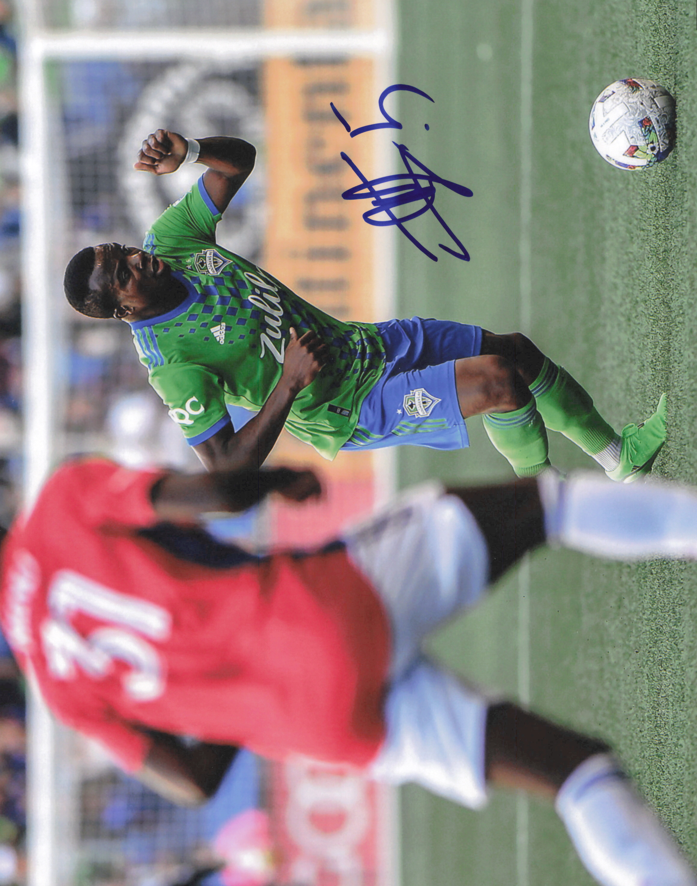 Nouhou Tolo Autographed 8x10 Photo Seattle Sounders SKU #244286 ...