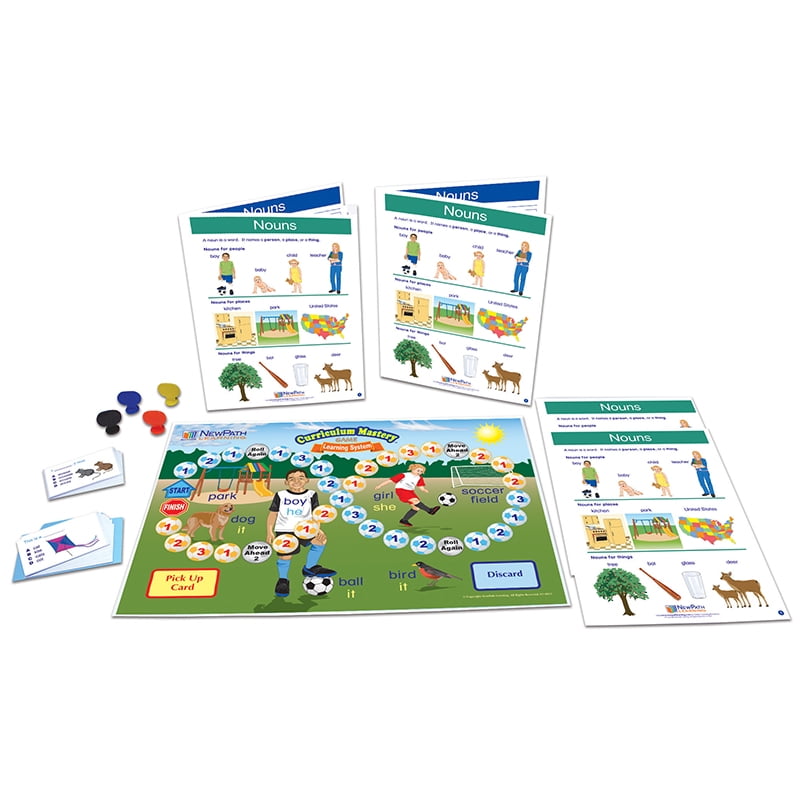 Nouns Learning Center Game - Grades 1-2 - Walmart.com