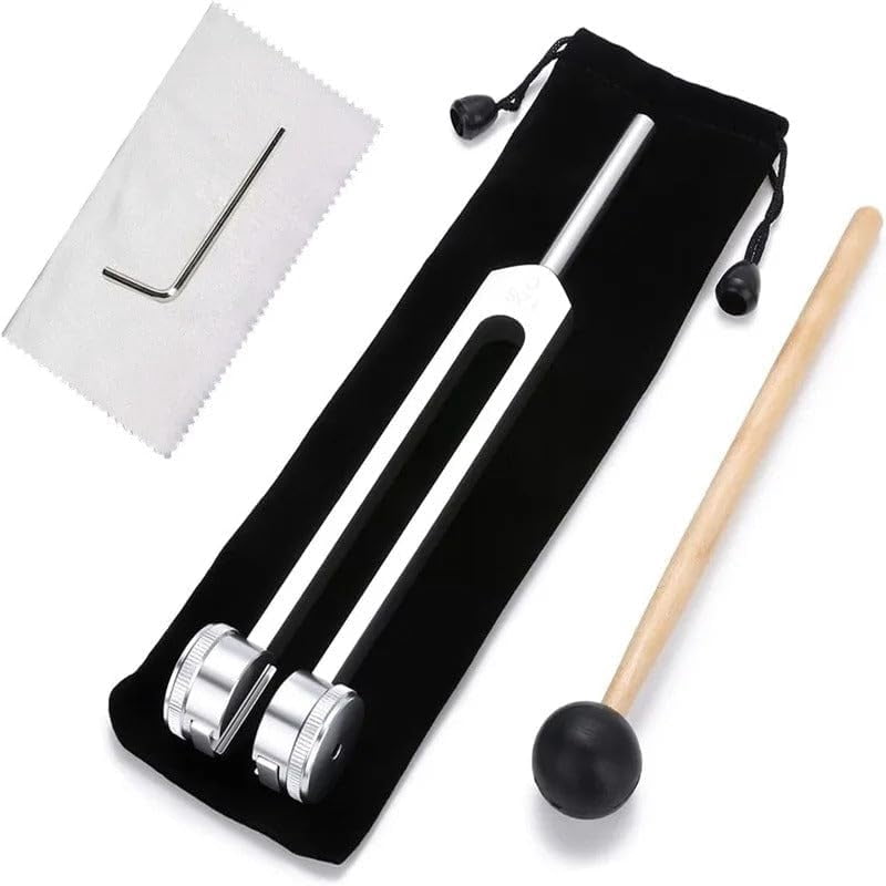 Nourial 128 Hz Tuning Fork for Sound Therapy & Pain Relief, Body Tuner ...