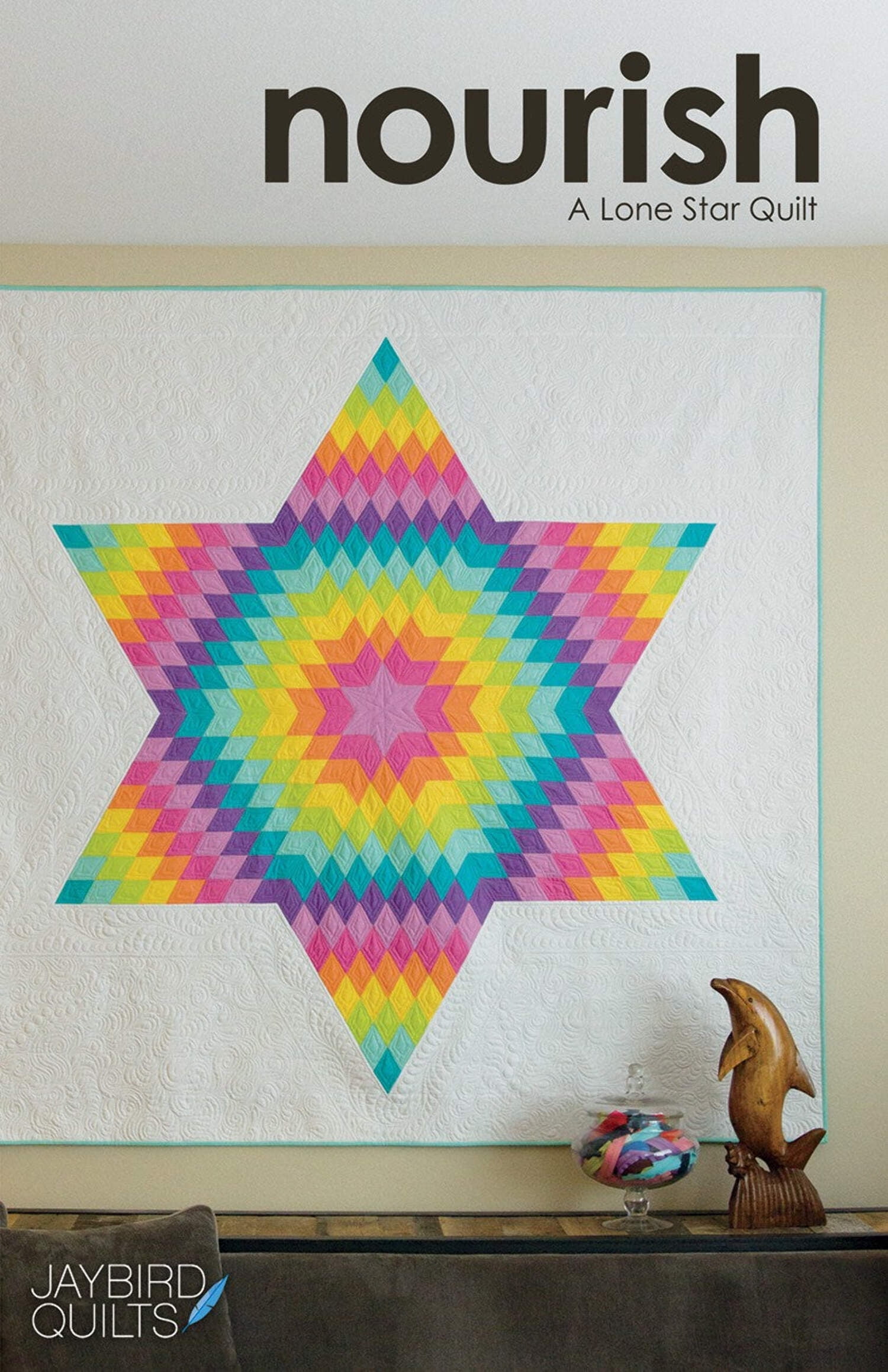 Nourish: A Lone Star Quilt Pattern by Jaybird Quilts - Walmart.com