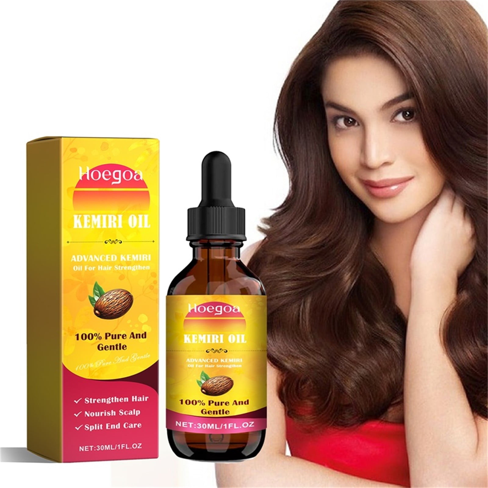 Nourishing Hair Care Oil with Ginger Vitamin E Strengthens and ...