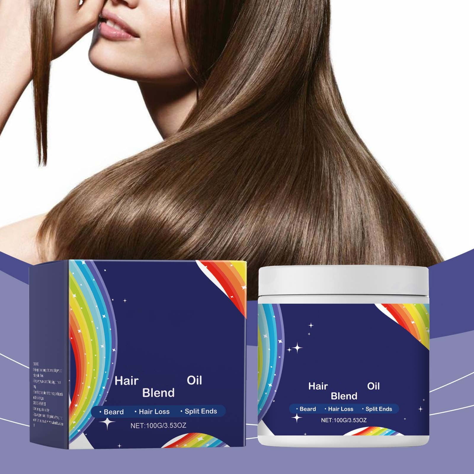 Nourishing Hair Oil for Deep Conditioning & Frizz Control – Strengthens ...