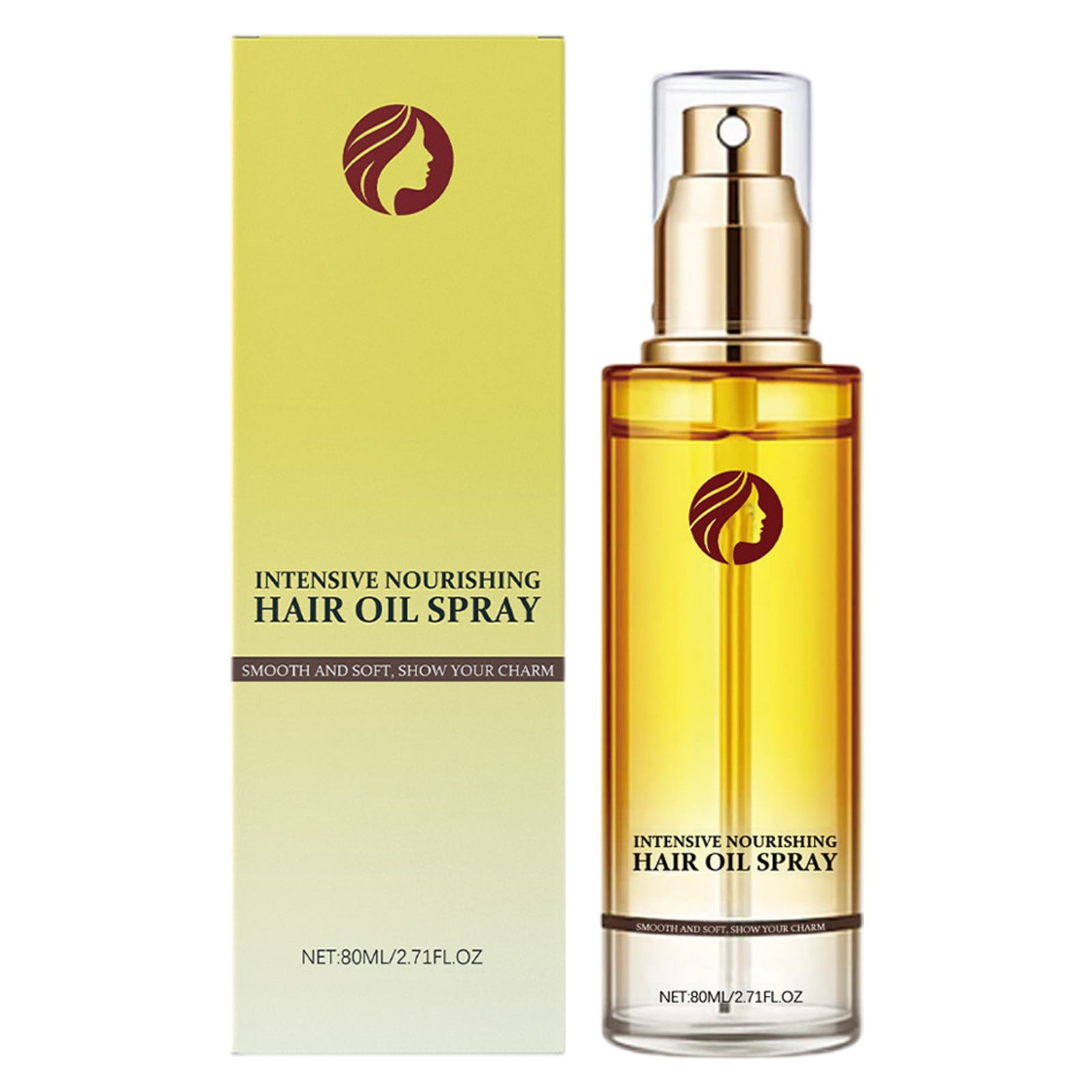 Nourishing Hair Oil Spray, Coconut Oil Multipurpose Spray - Leave in ...