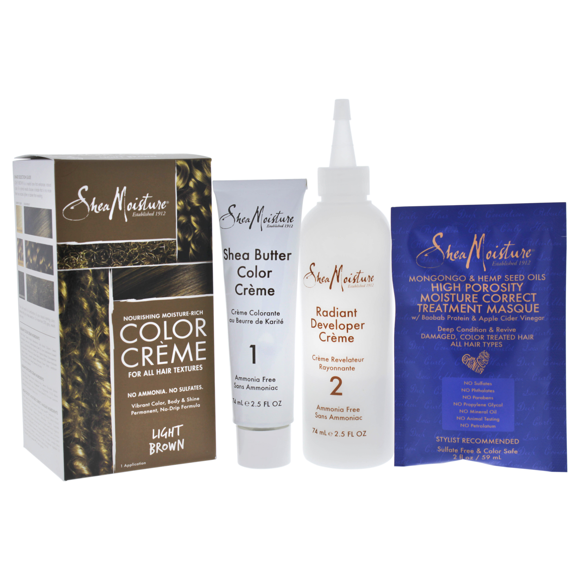 Nourishing Moisture-Rich Hair Color System - Light Brown - Walmart.com