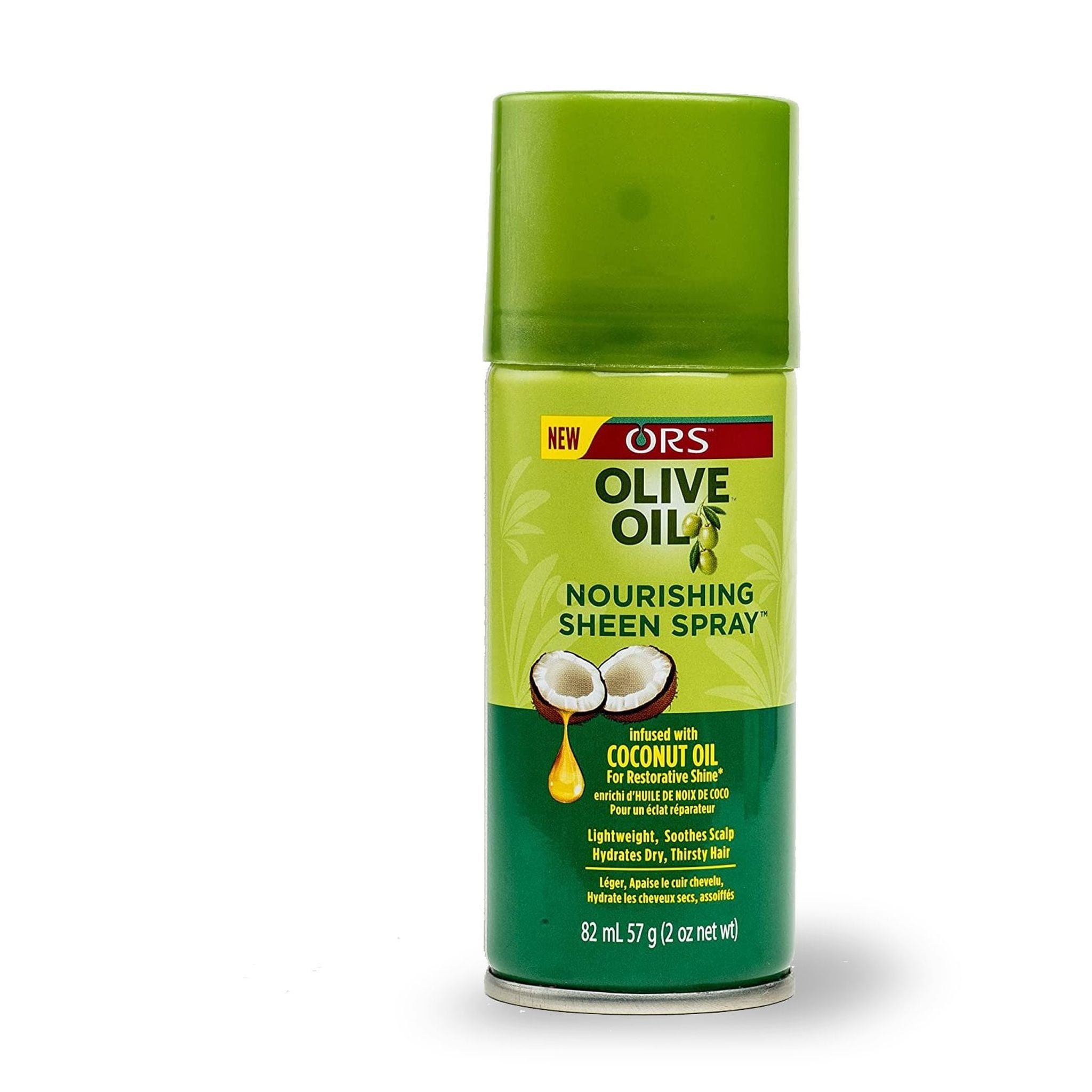 ORS Olive Oil Nourishing Sheen Spray, Moisturizing Hair Enhancer ...